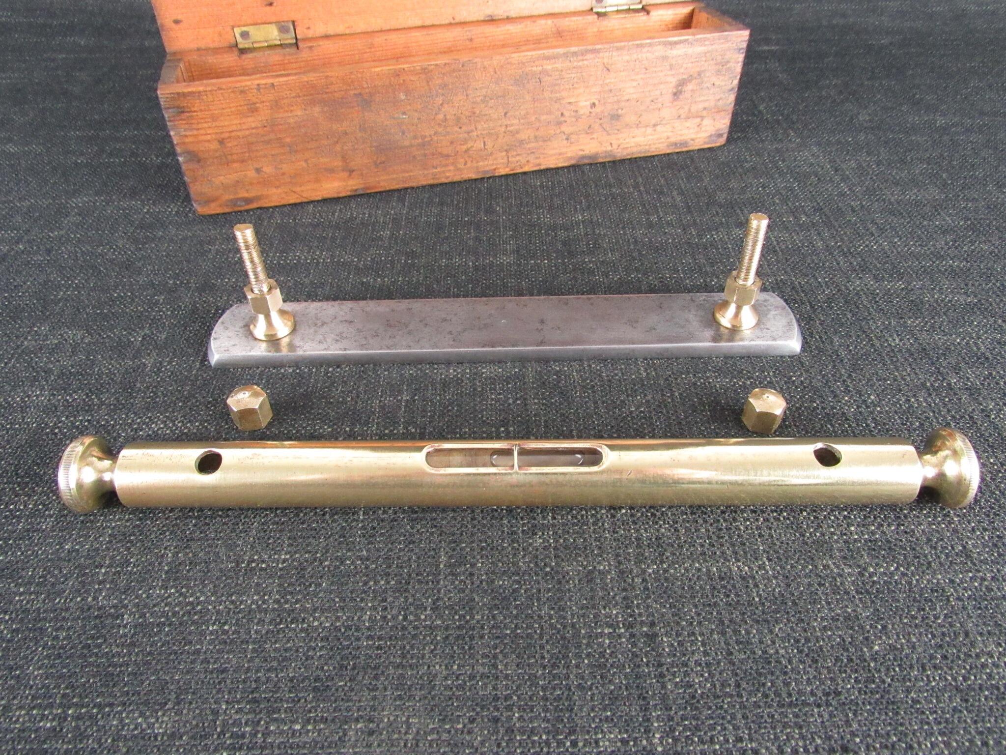 Adjustable Brass Spirit Level