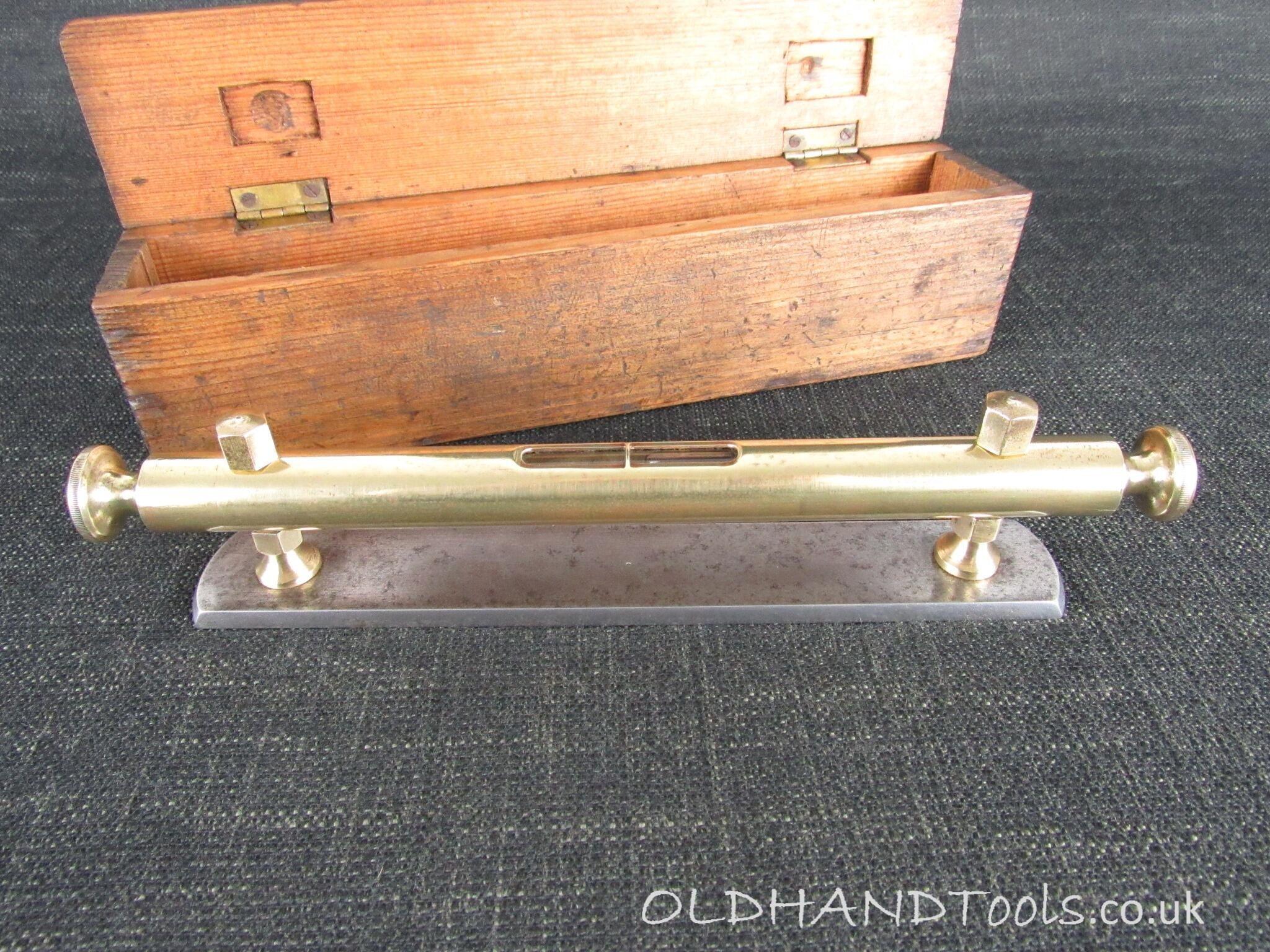 Adjustable Brass Spirit Level