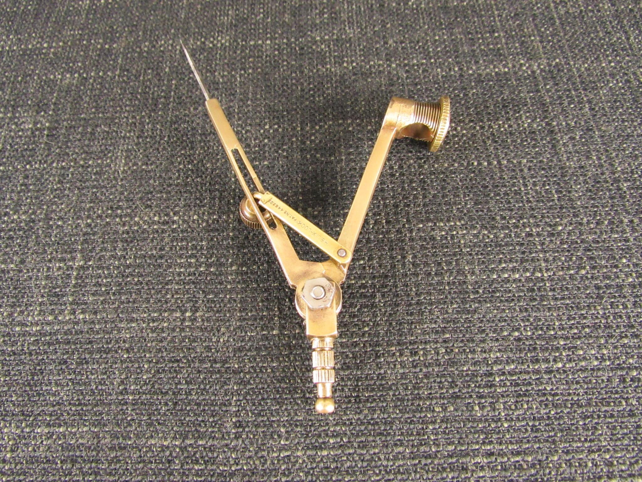 Patent HELIX Lock Brass Compass *SOLD*