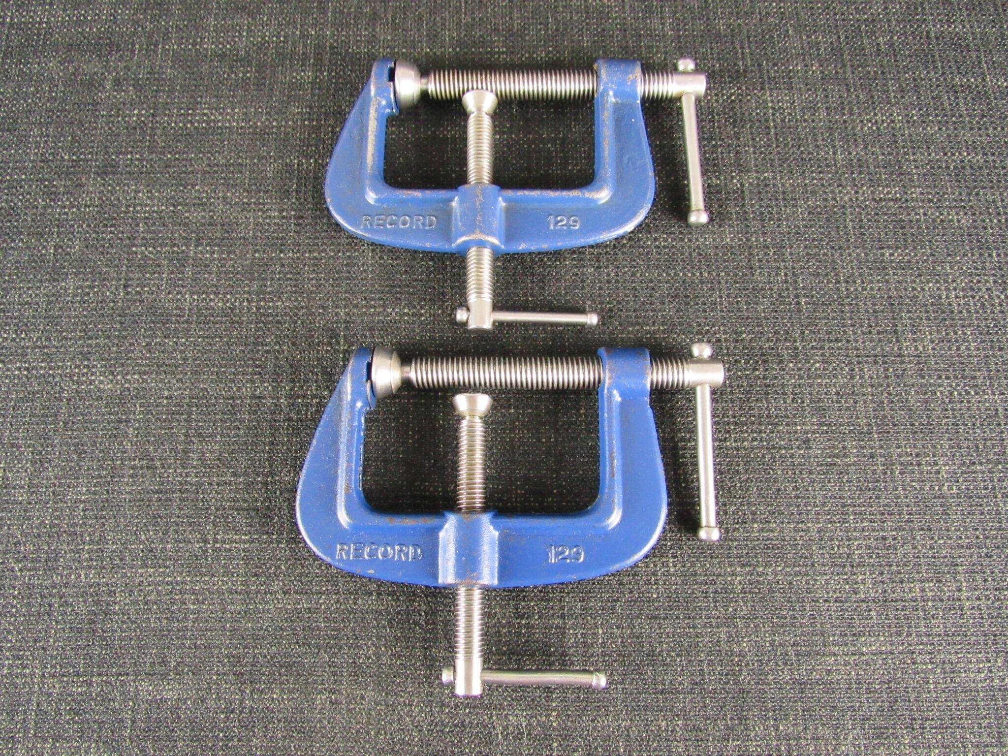 Pair of RECORD 129 Edging Clamps *SOLD*