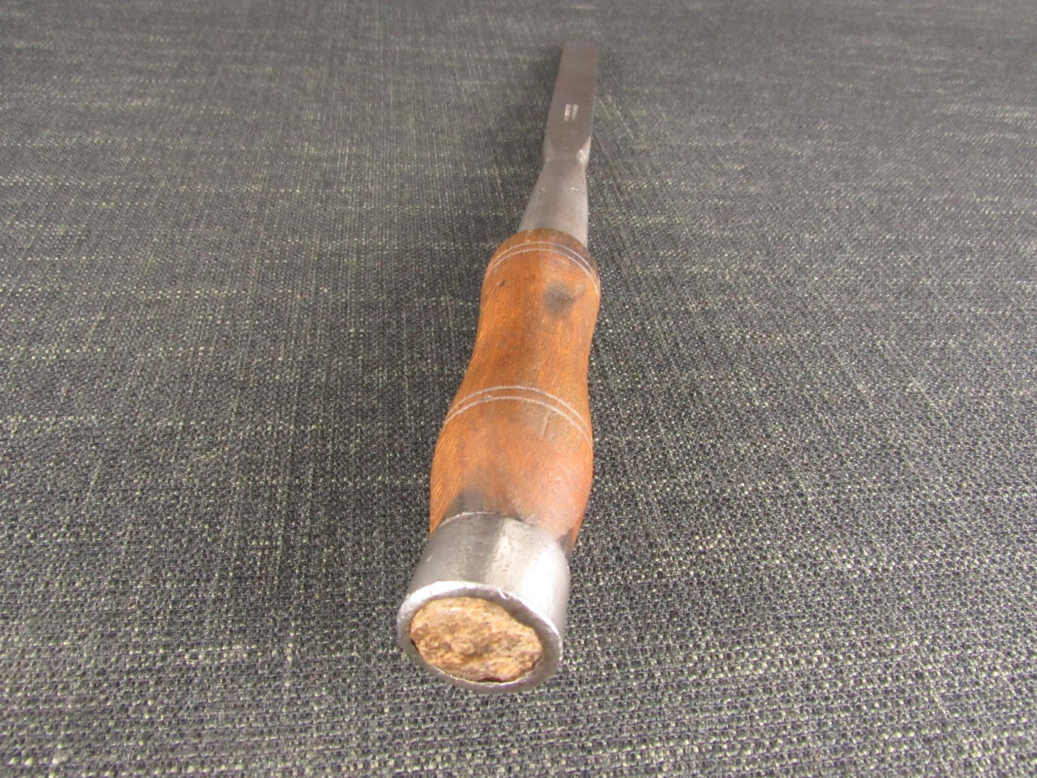 Heavy Laminated Socket Chisel by THOMAS BLOOR *SOLD*