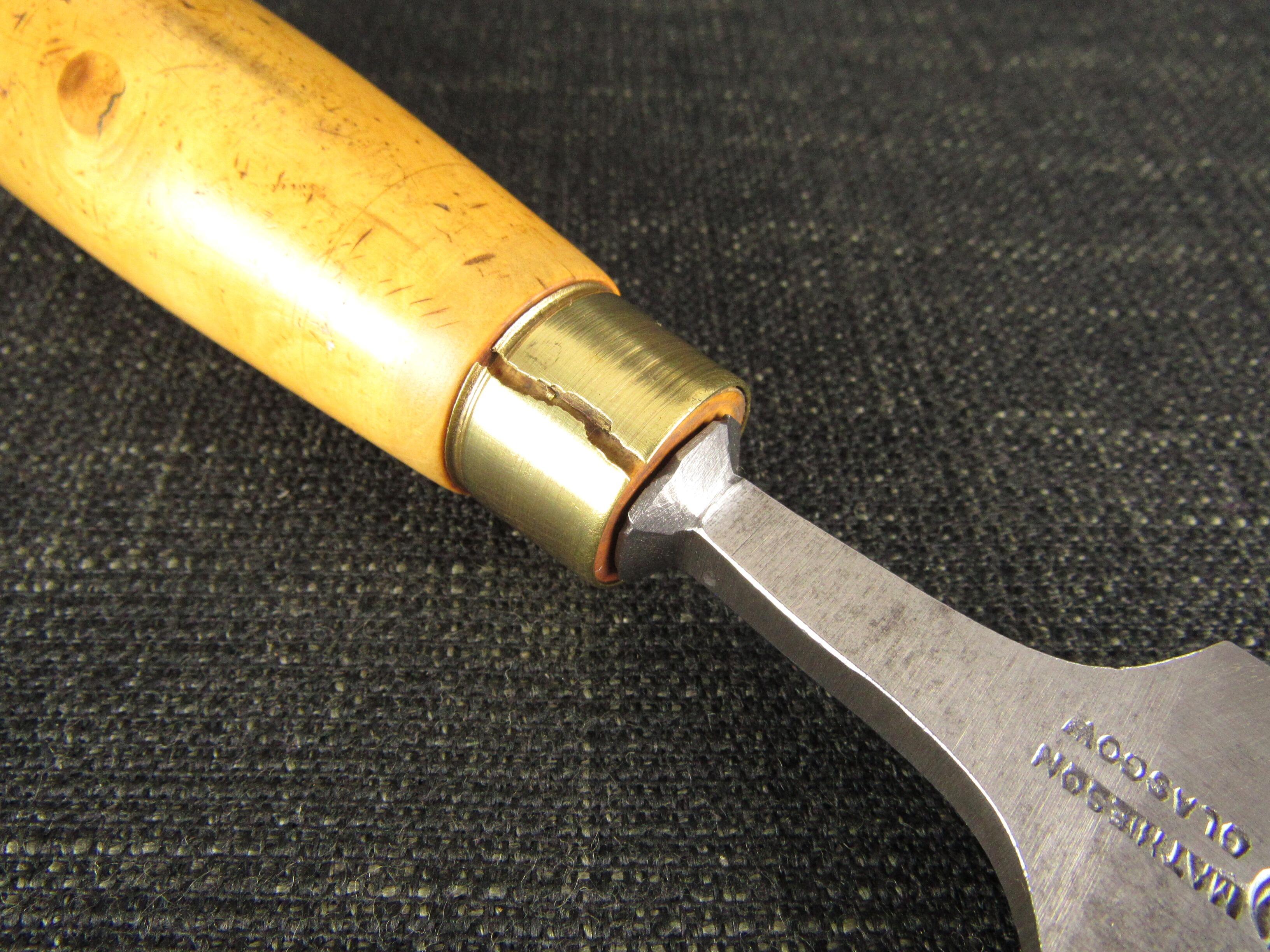 1 1/2 inch MATHIESON Bevel Edge Chisel *SOLD*