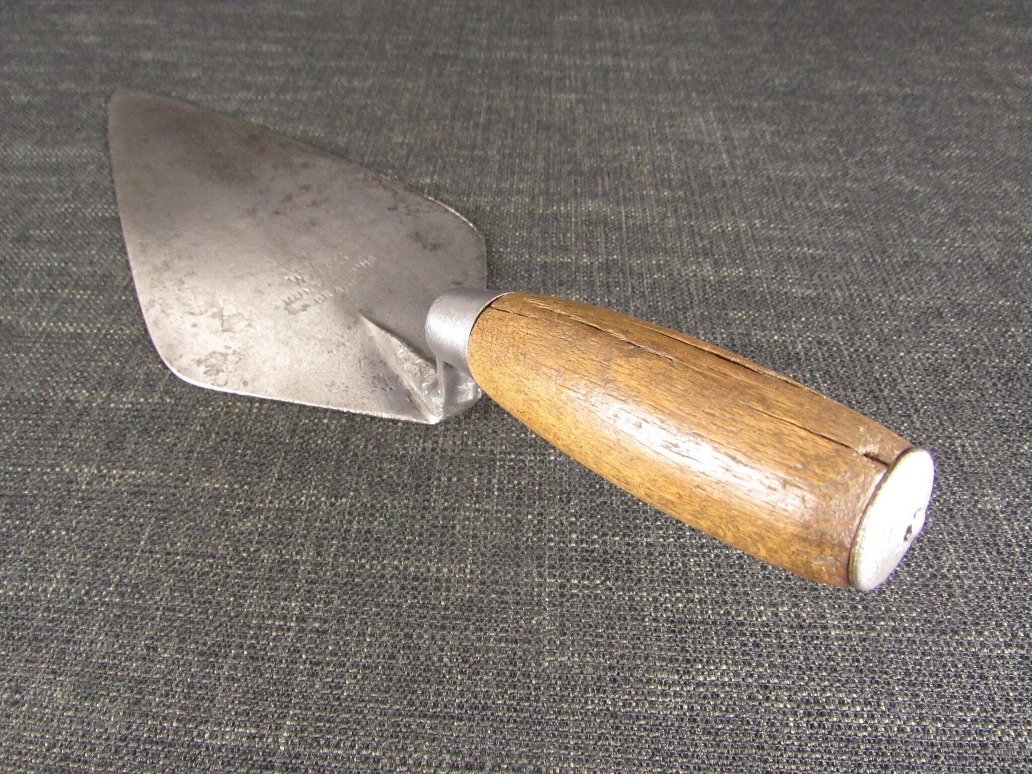 Vintage WHS BRADES Capped Bricklayers Trowel - 11 inch *SOLD*