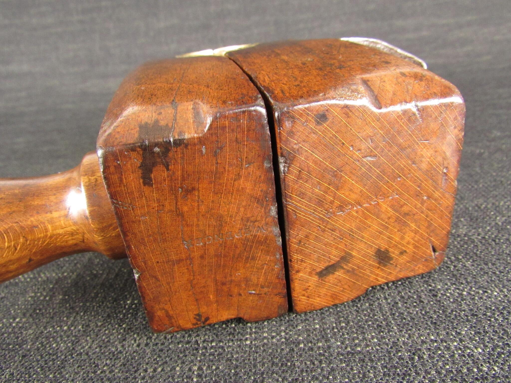 KING & PEACH Adjustable Wooden Rounder Plane - Stail Engine *SOLD*