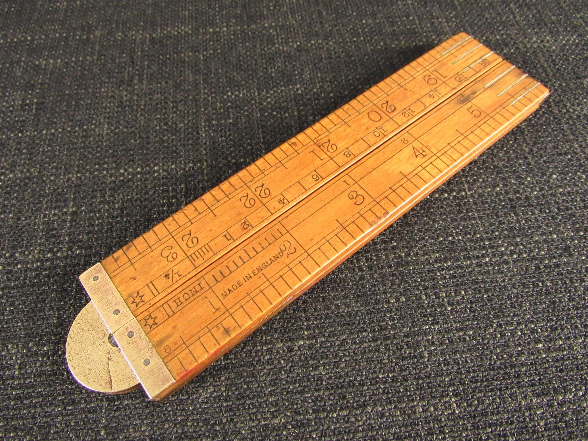 REEVES & SONS 2 foot 4 fold Boxwood Rule *SOLD*