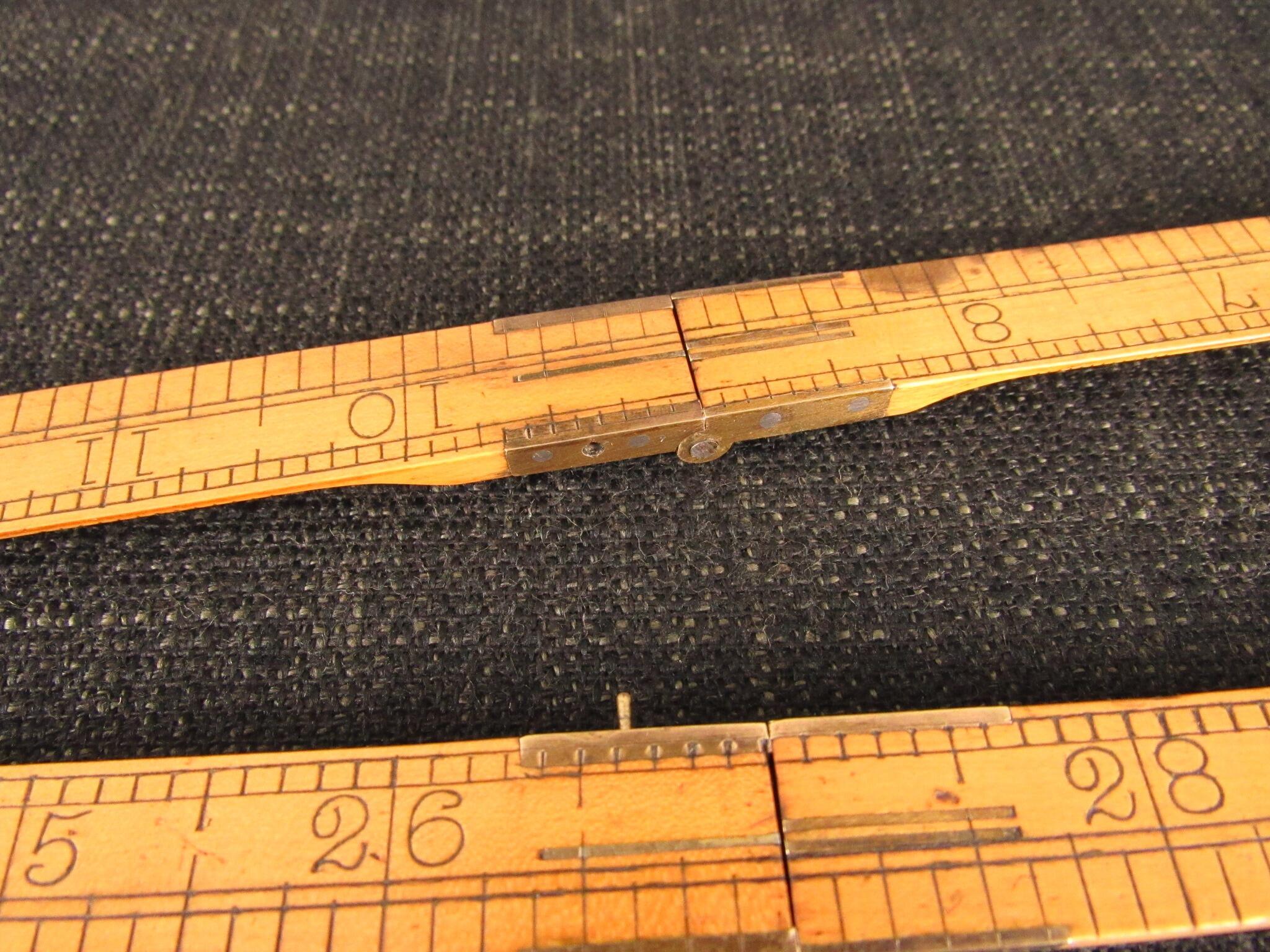 RABONE 1119 Boxwood Rule with Bevelled Edges - 3 Foot 4 Fold *SOLD*