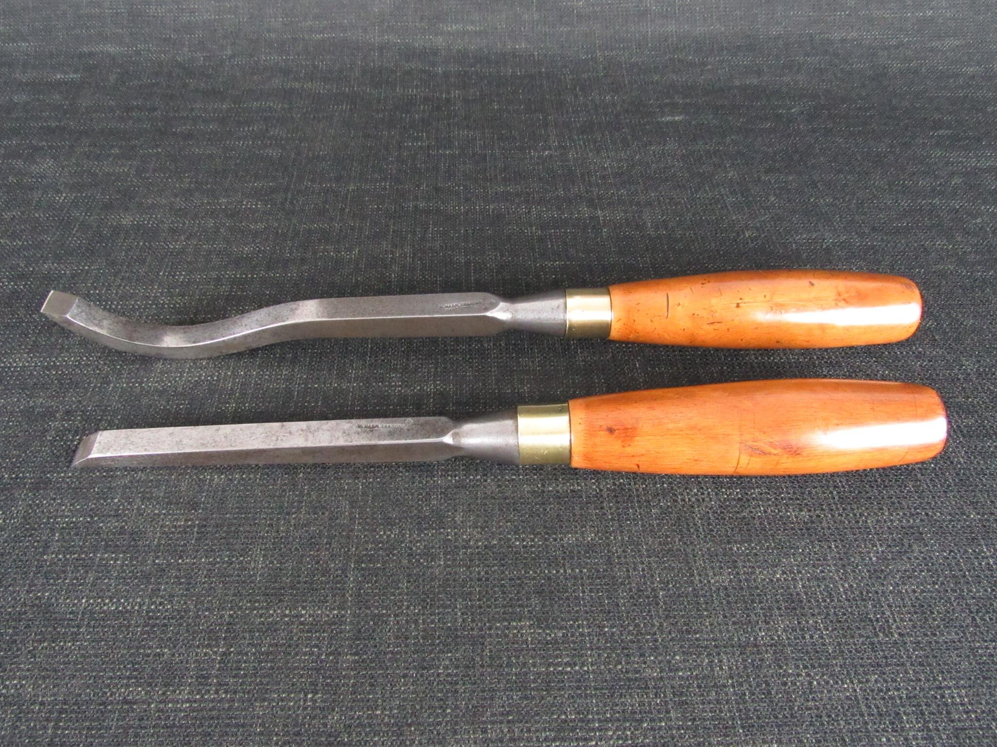 Pair of 1/2 inch MARPLES Mortice & Lock Mortice Chisels