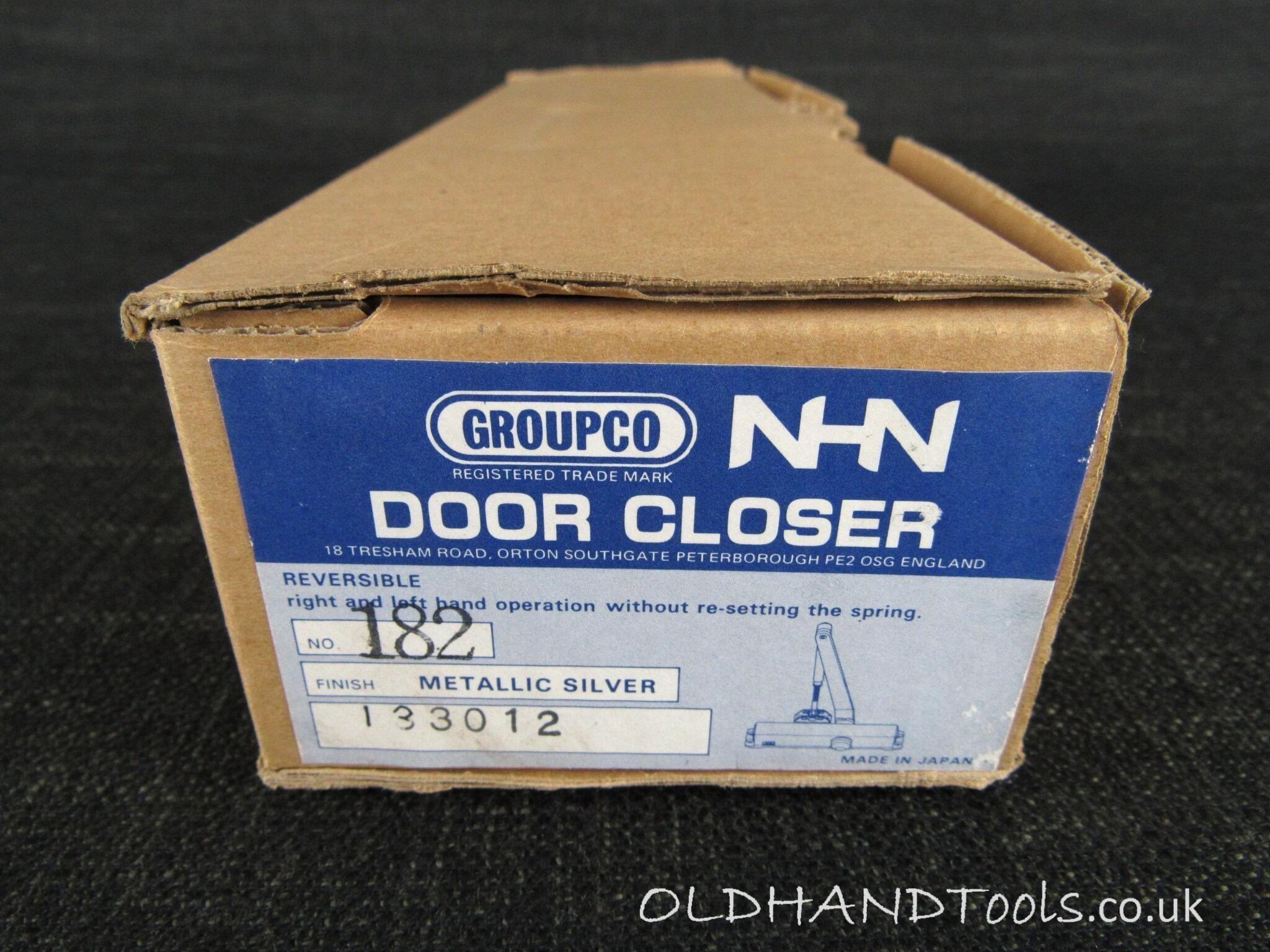 GROUPCO NHN 80 No 182 Door Closer - New Old Stock