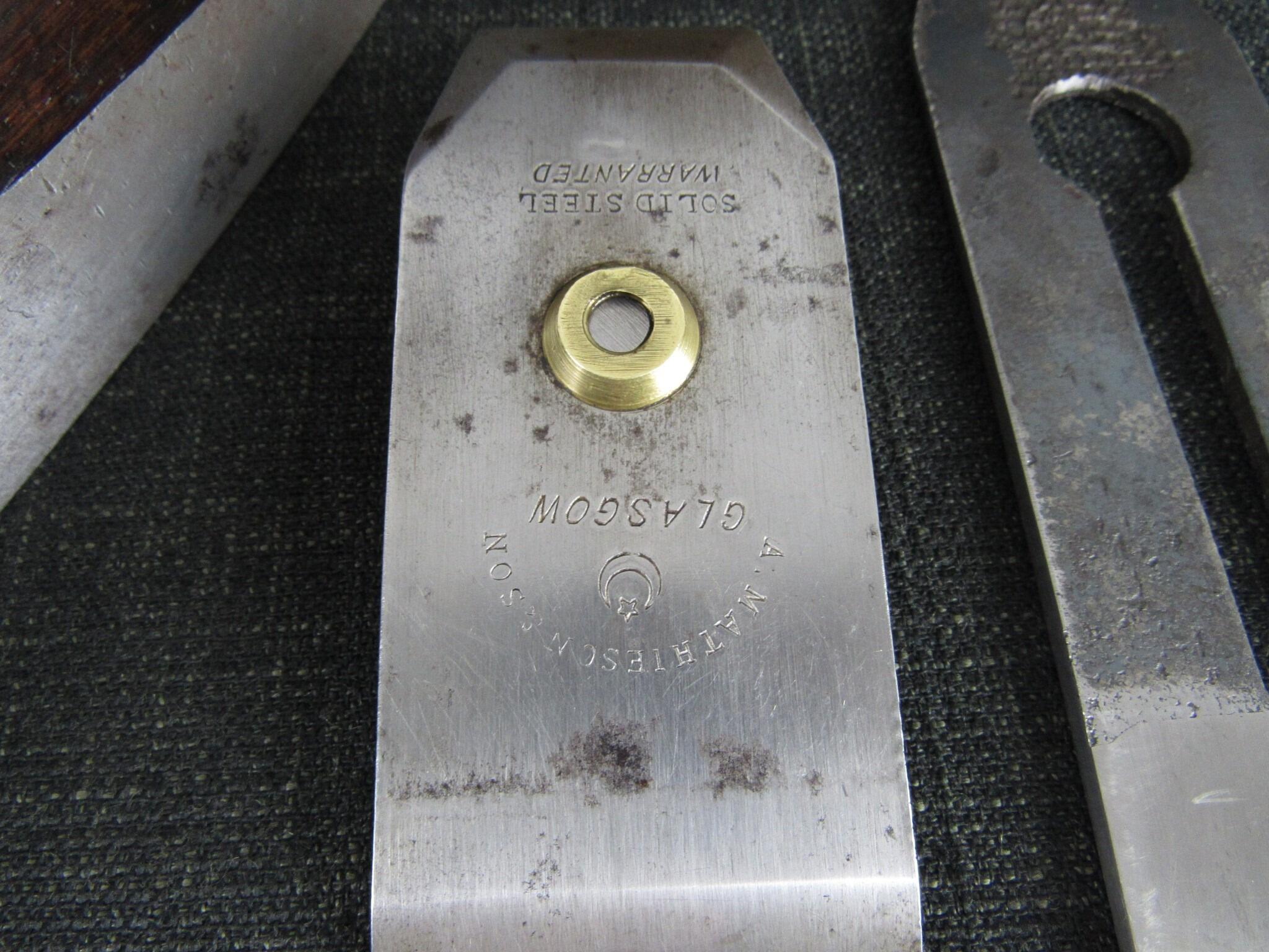 MATHIESON Dovetailed Infill Smoothing Plane Made by NORRIS - With an ...