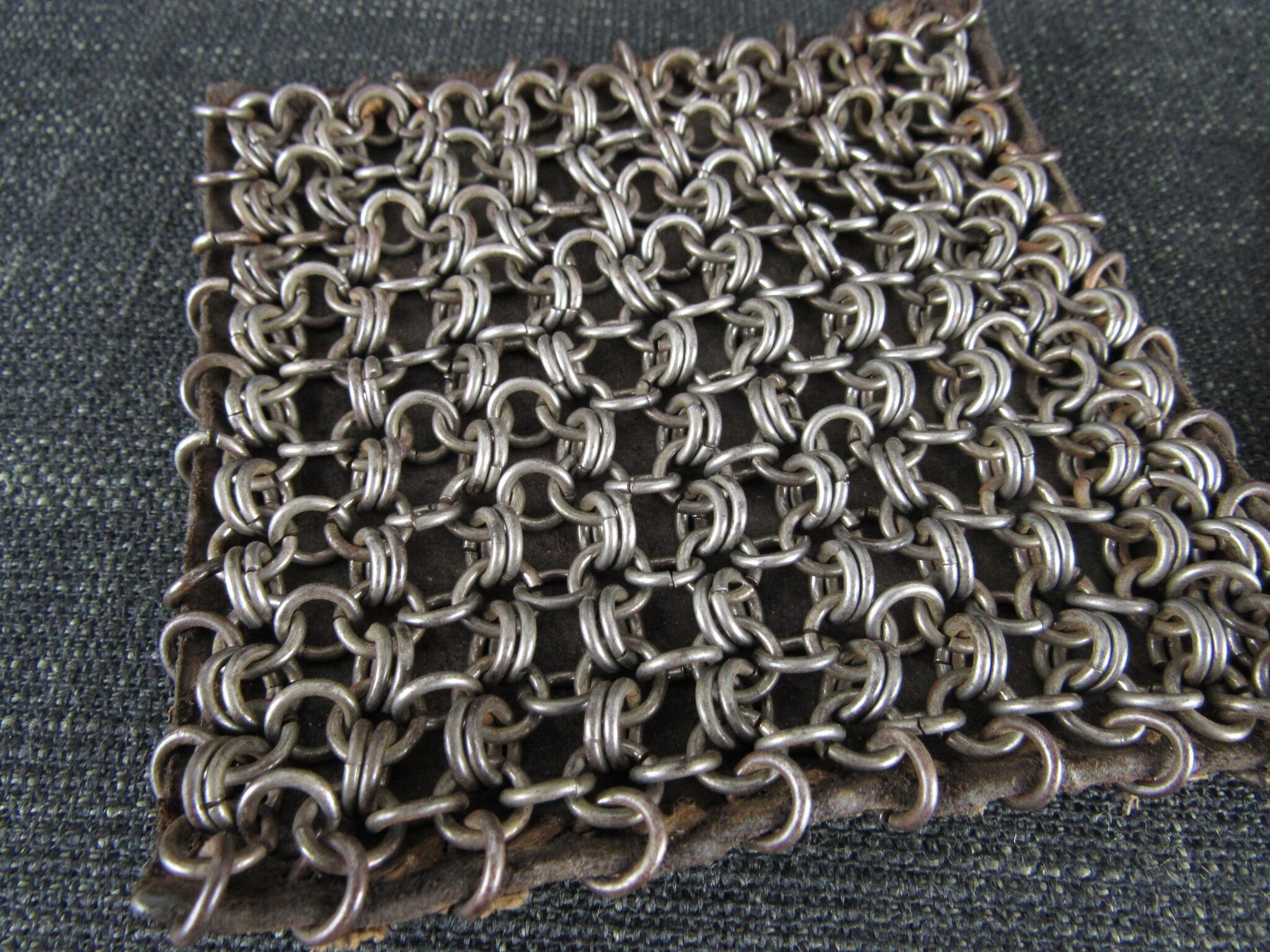 2 Chainmail Burnishing Pads *SOLD*