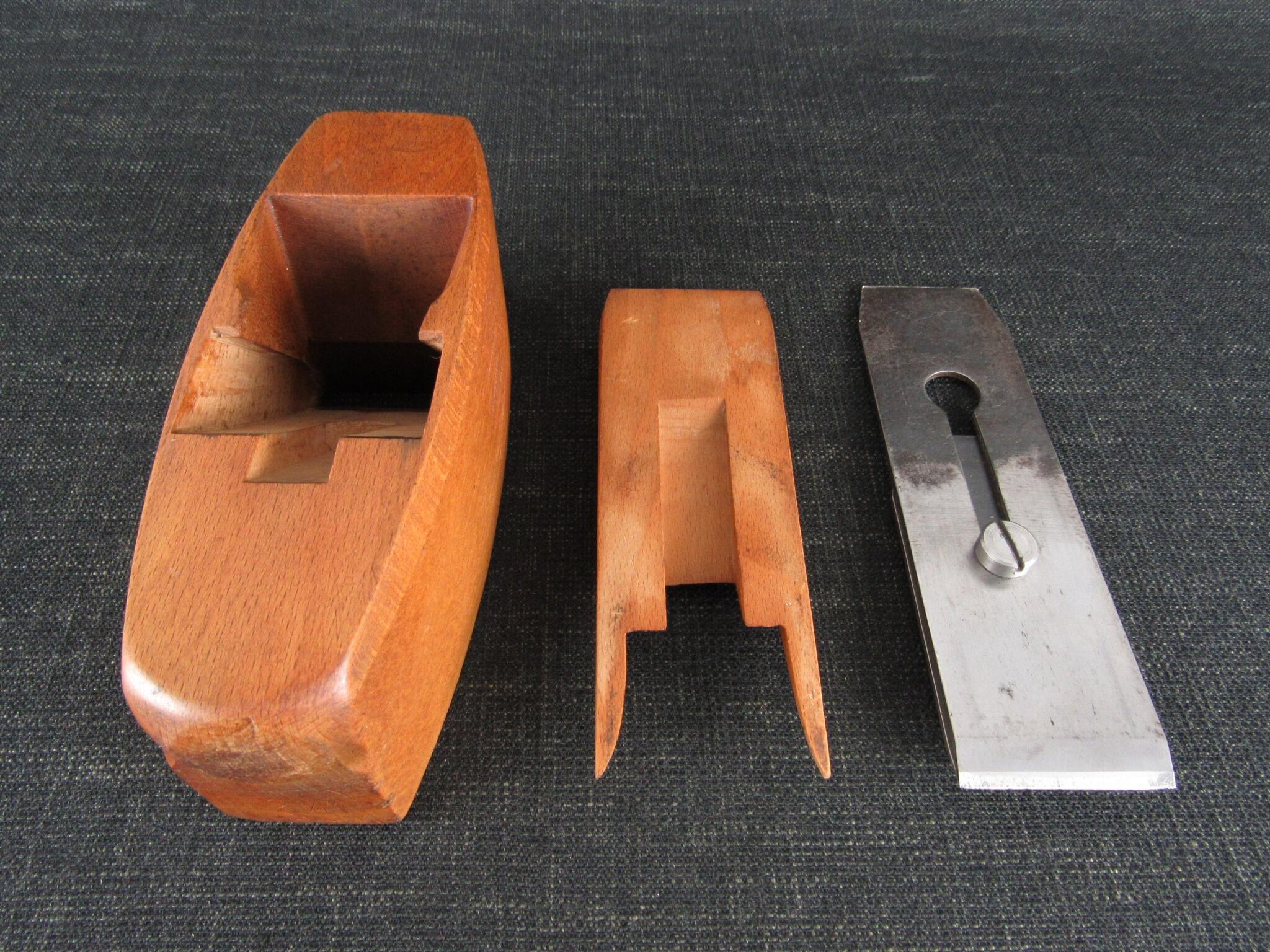 WARD & PAYNE Wooden Smoothing Plane - Coffin Smoother - Made In Austria ...