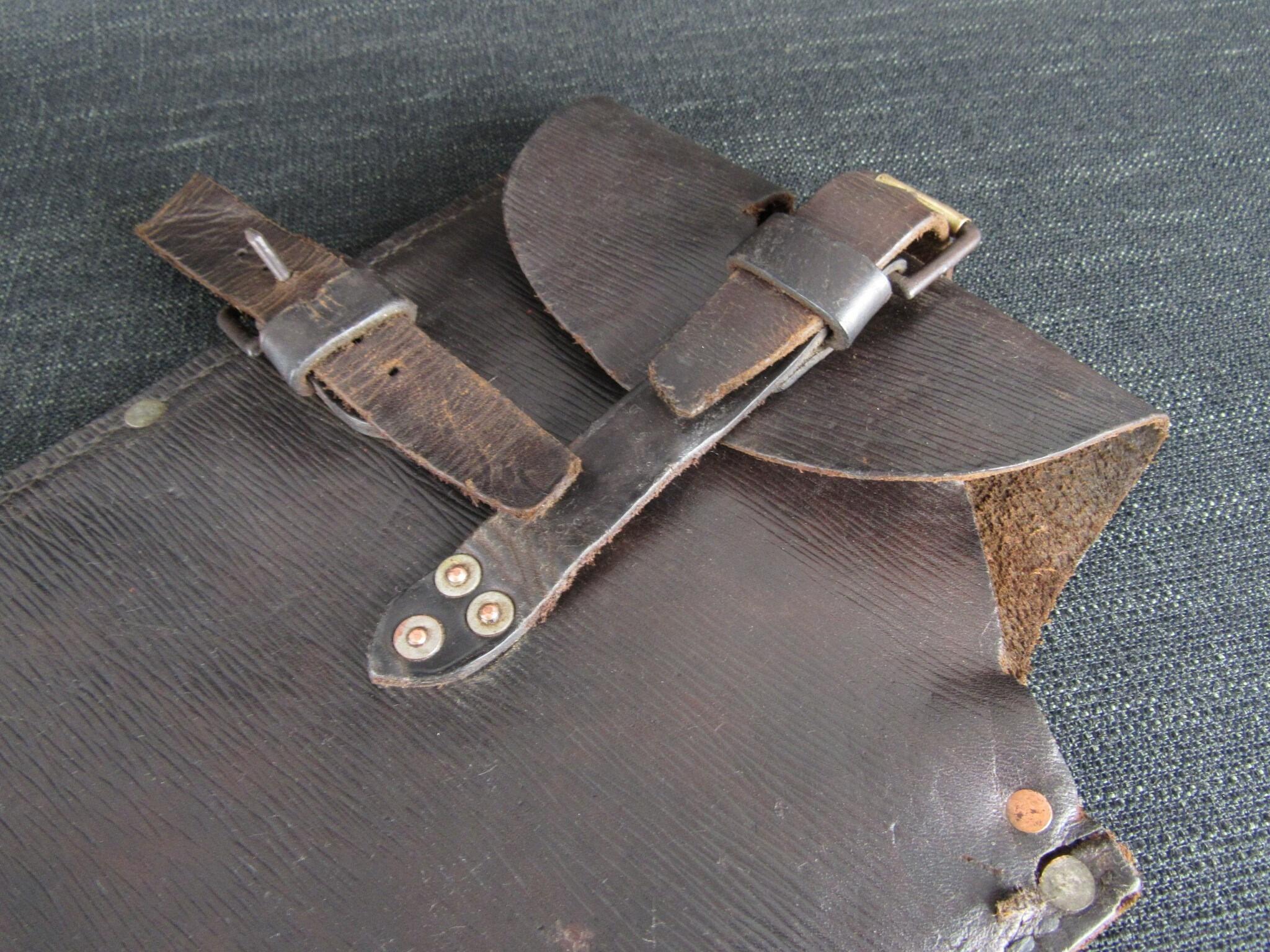 Vintage Leather Saw Case