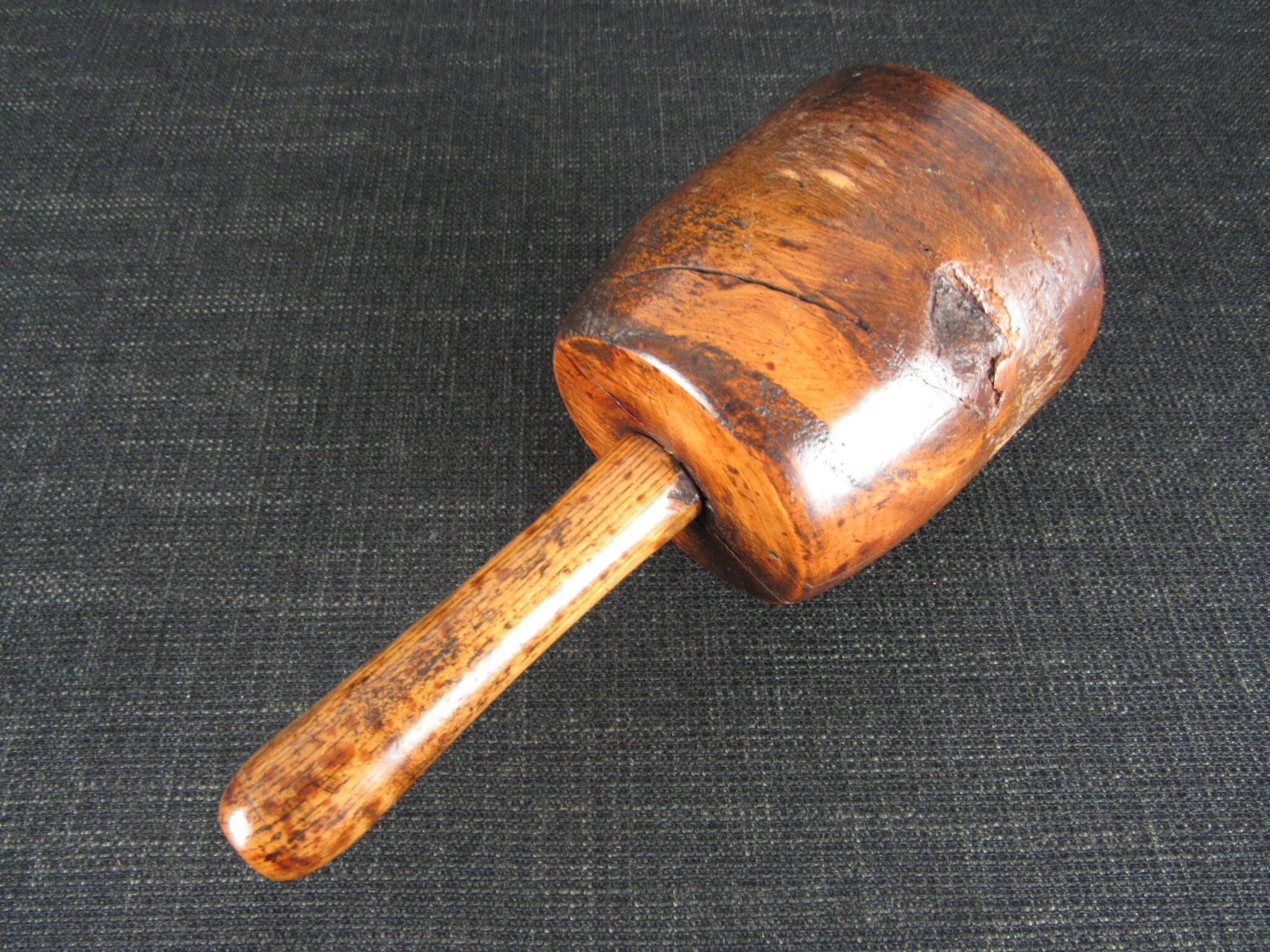Vintage Wood Carvers Mallet - Carving Mallet
