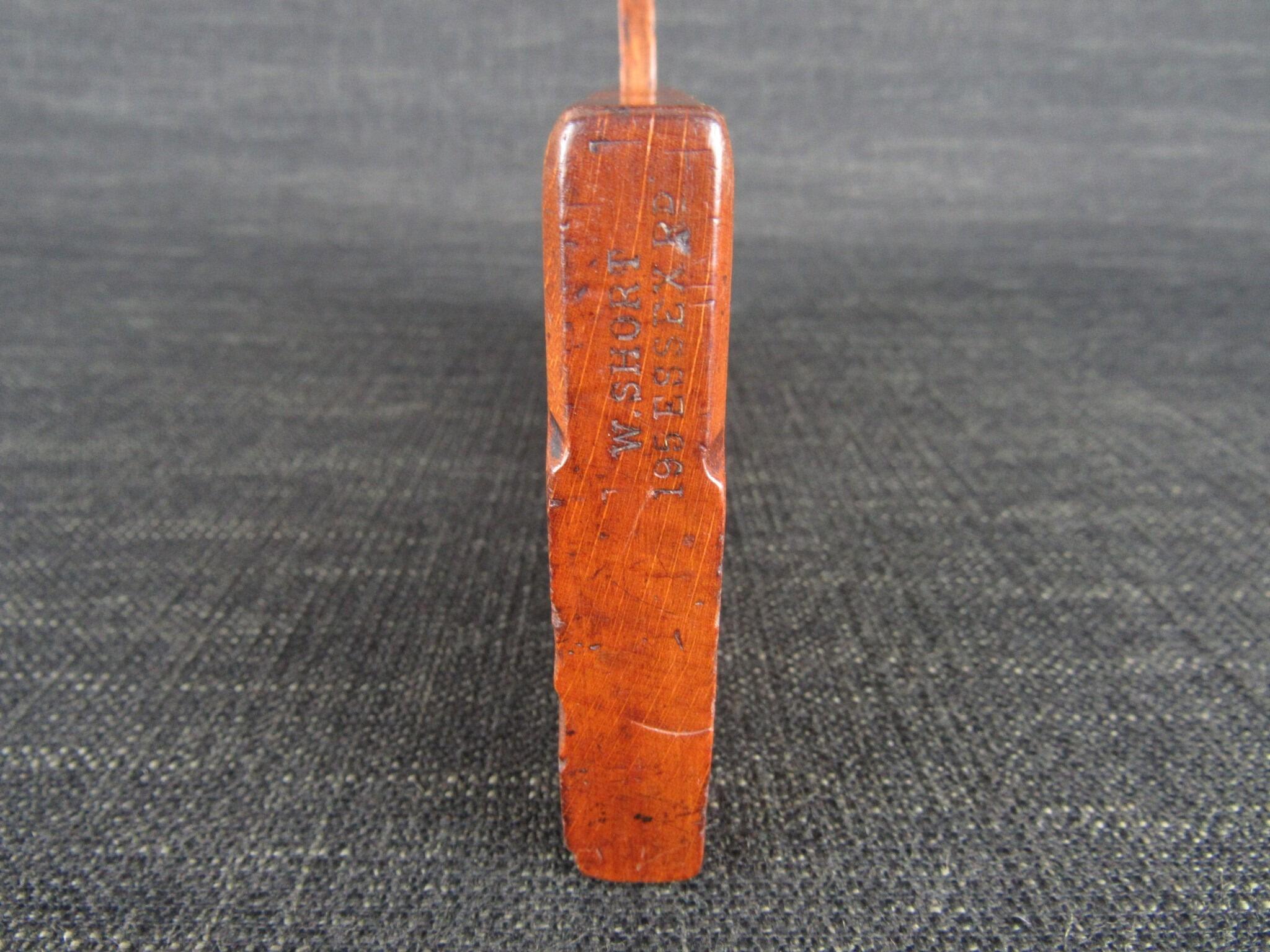 Unusual William SHORT Rebate Plane