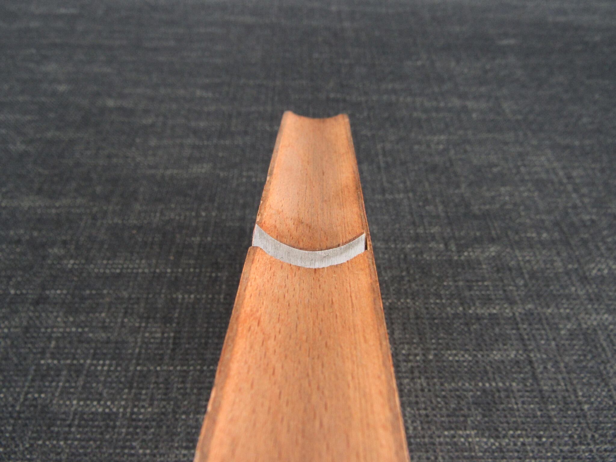 MASTER No 12 Hollow Moulding Plane with Broad Arrow mark *SOLD*