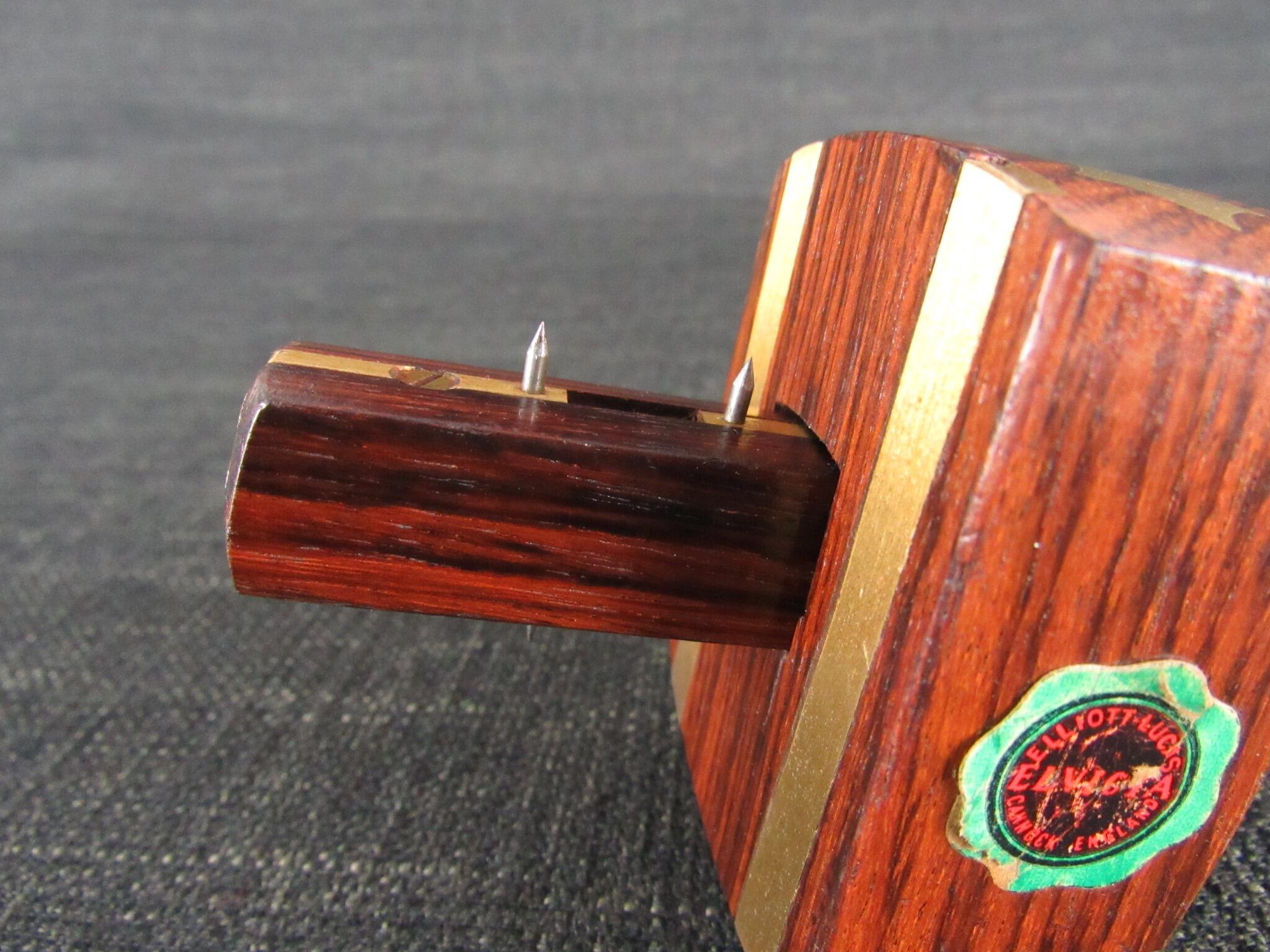 ELLIOT LUCAS Rosewood Mortice Marking Gauge *SOLD*