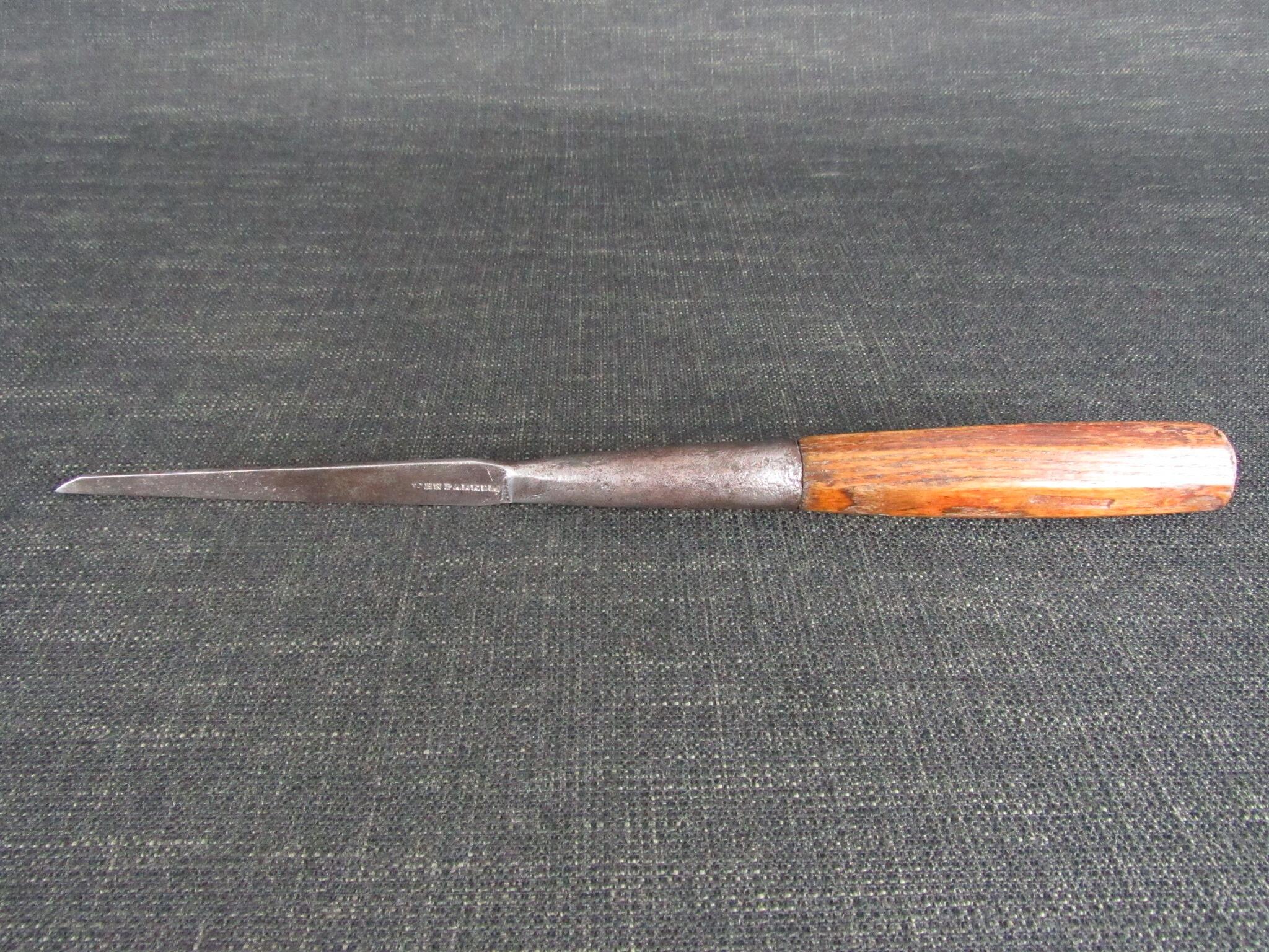 Early Narrow Socket Chisel by JOHN PARKIN