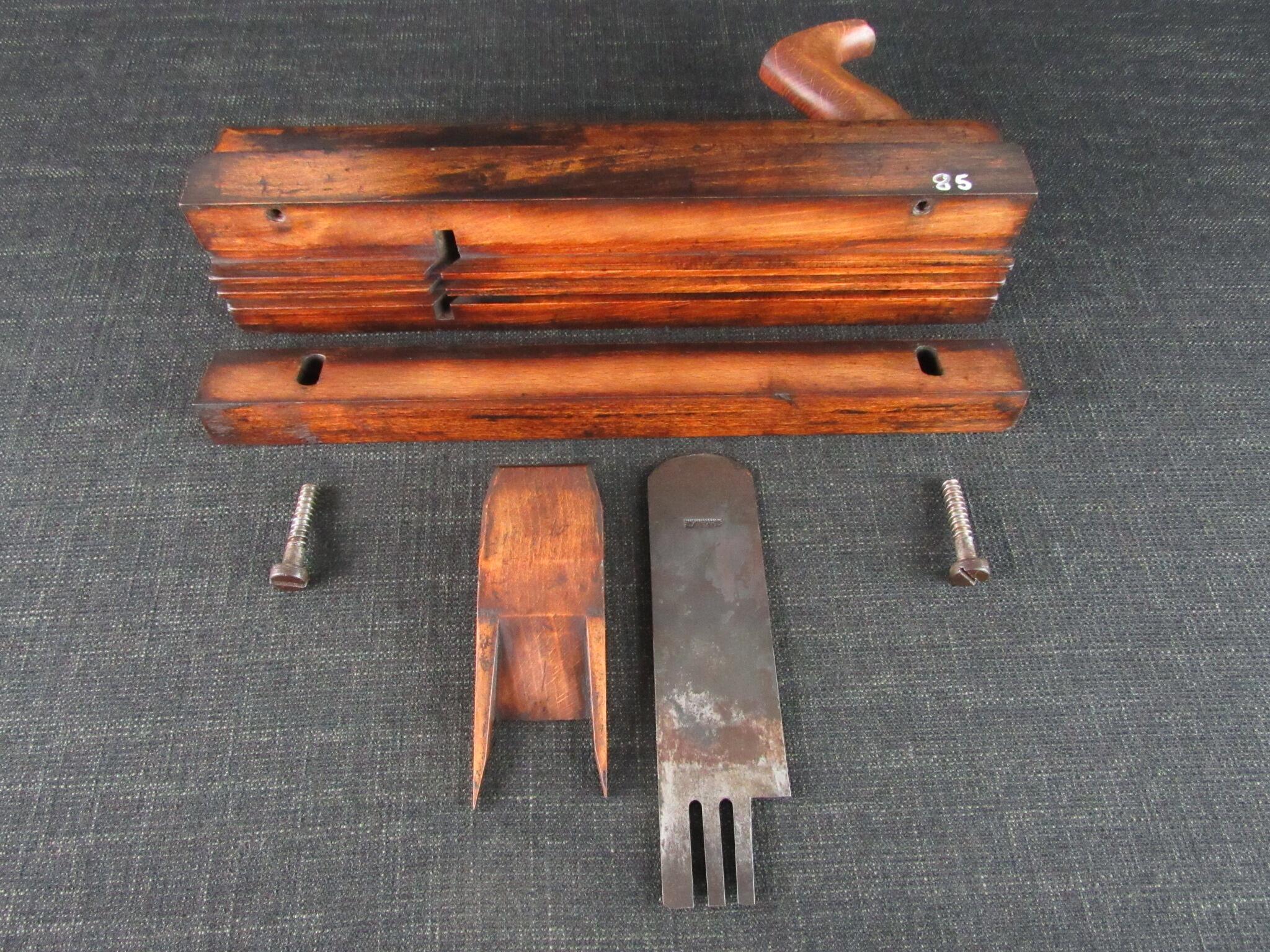 Unusual BEWLEY Handled Double Tongue Plane *SOLD*