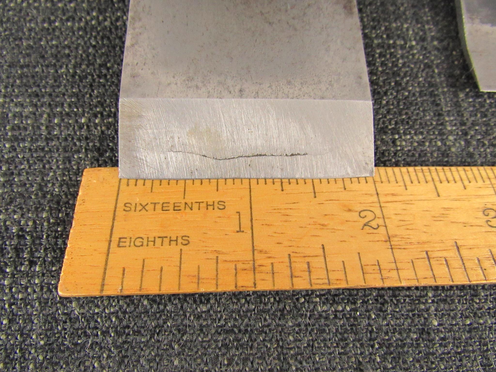 HEARNSHAW Plane Blade with Cap Iron - 2 inch *SOLD*