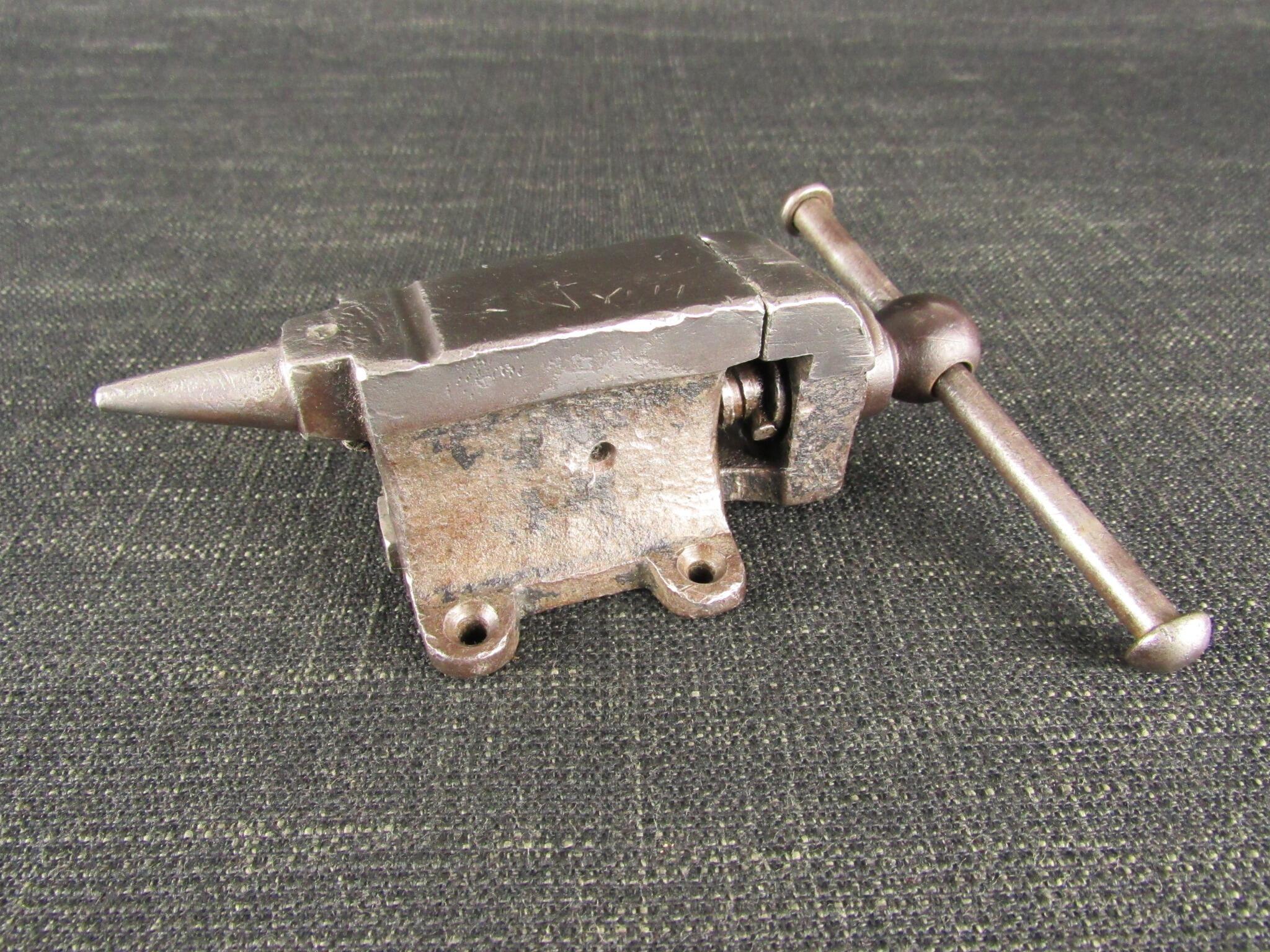 Small Combination Anvil with Vice *SOLD*