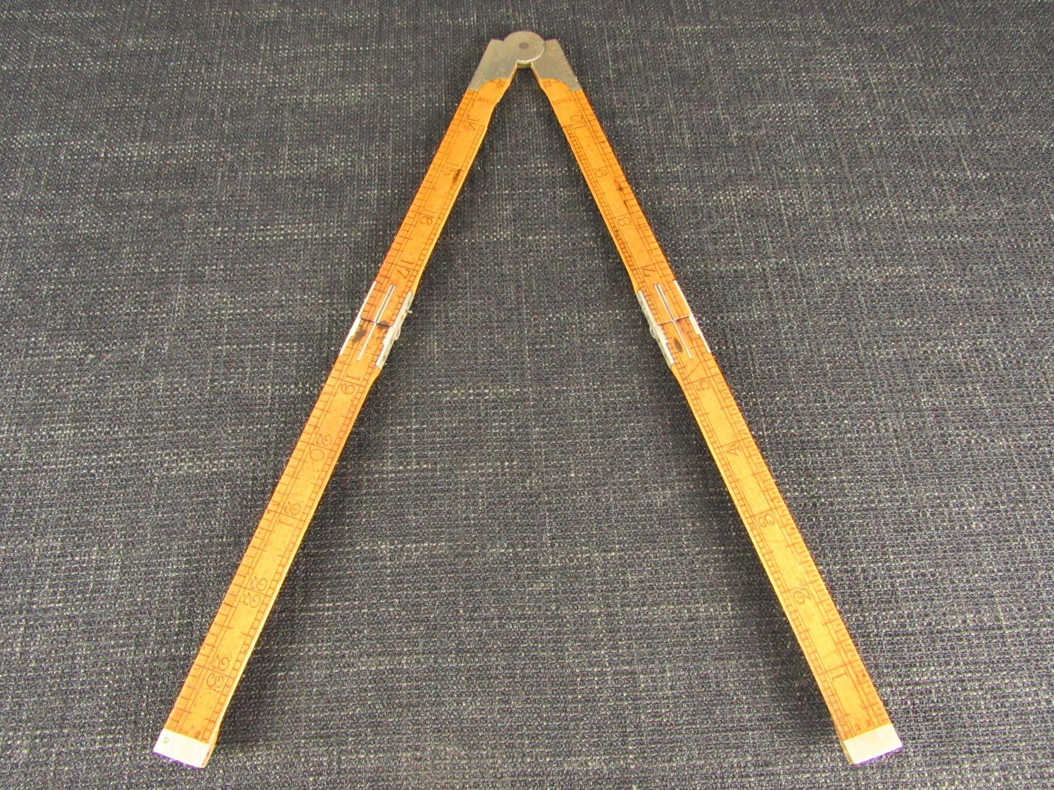 PRESTON Boxwood Architects Rule with German Silver Mounts - 2 foot 4 ...