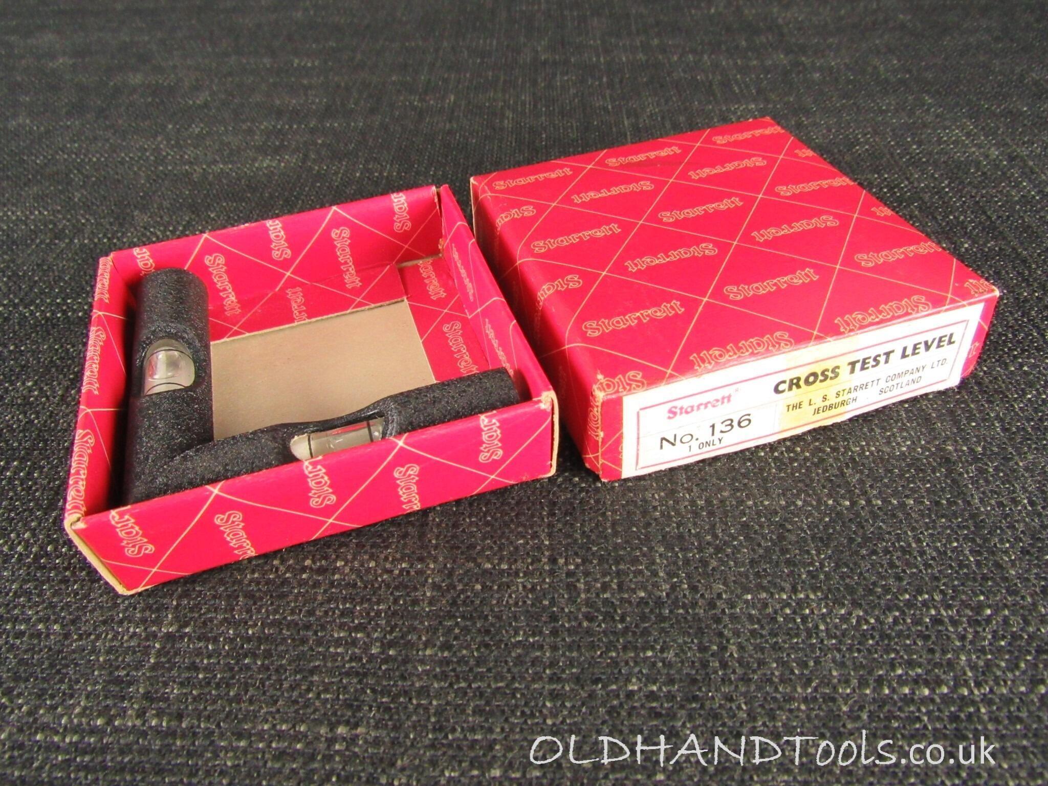 STARRETT 136 Cross Test Level *SOLD*