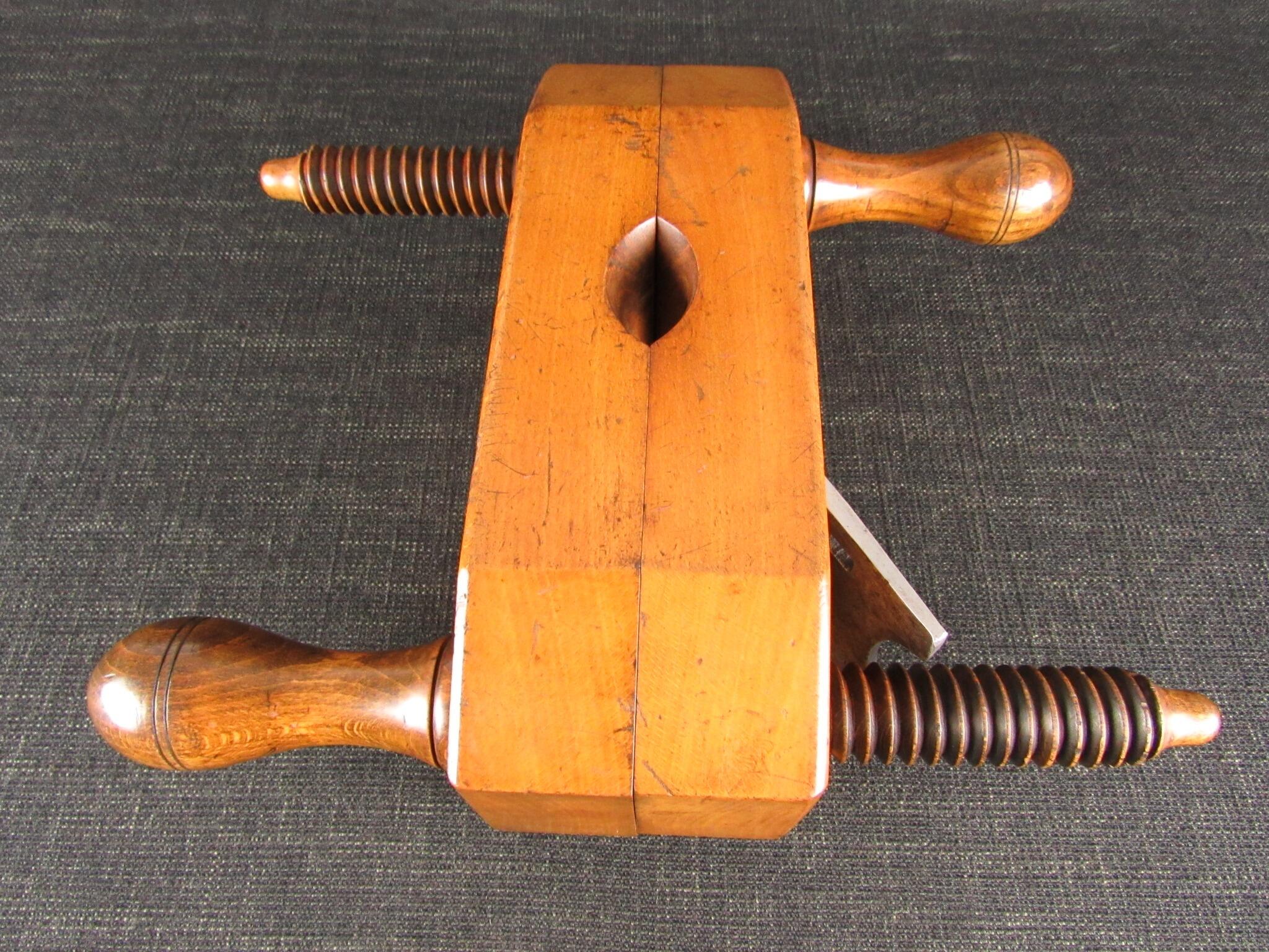 ATKIN Large Adjustable Wooden Rounder Plane - Stail Engine *SOLD*