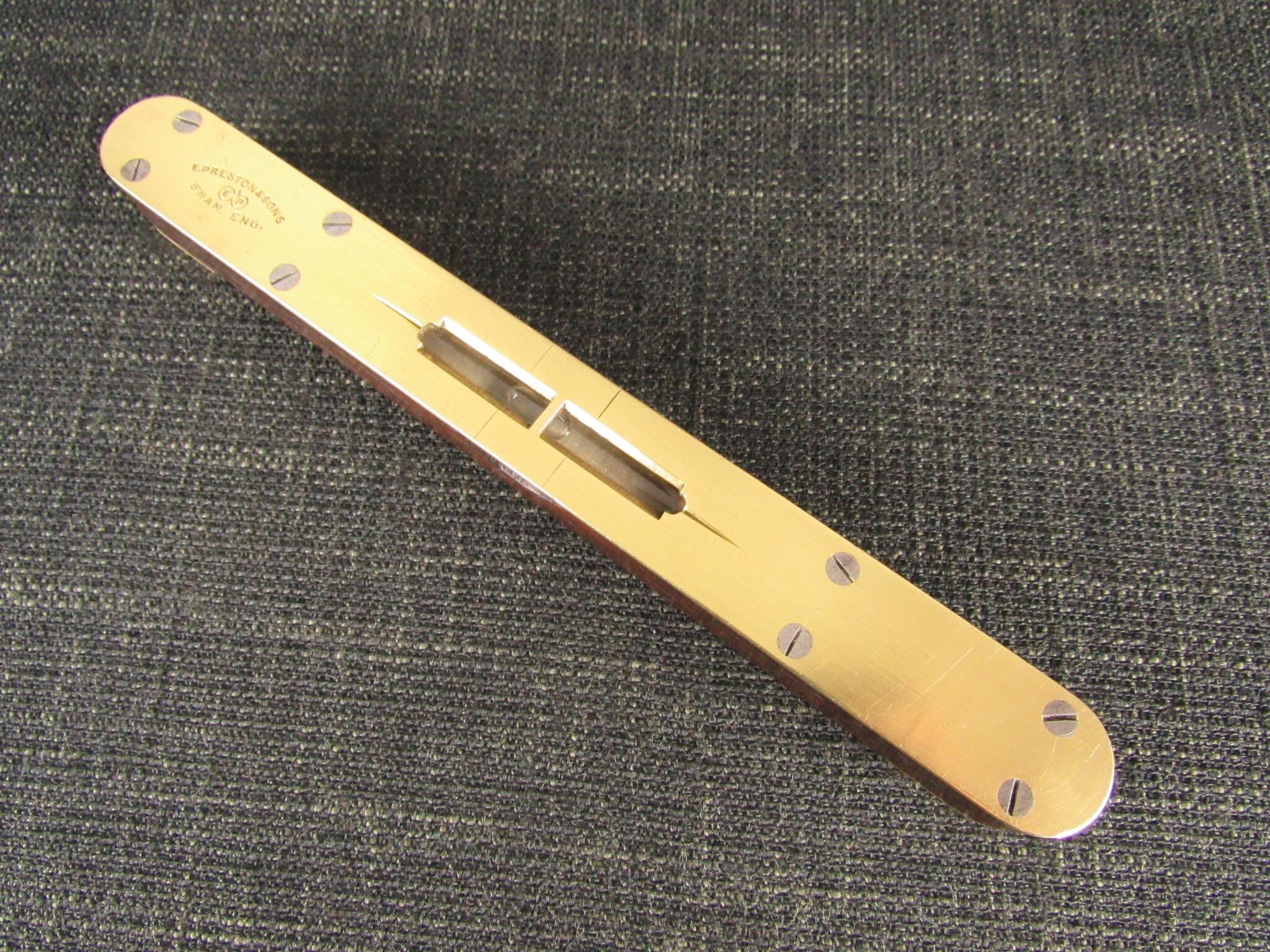 EDWARD PRESTON Rosewood Spirit Level - 8 inch *SOLD*