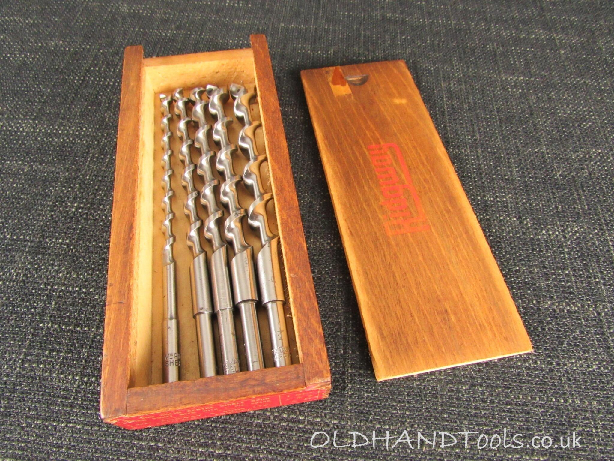 Boxed Set of RIDGWAY 350 Solid Centre Bits *SOLD*