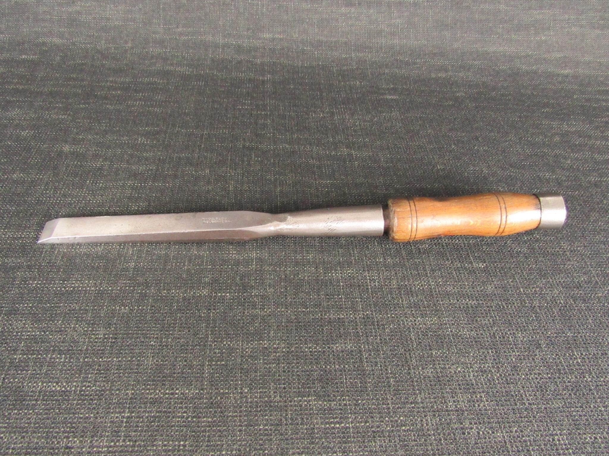 Heavy Laminated Socket Chisel by THOMAS BLOOR *SOLD*