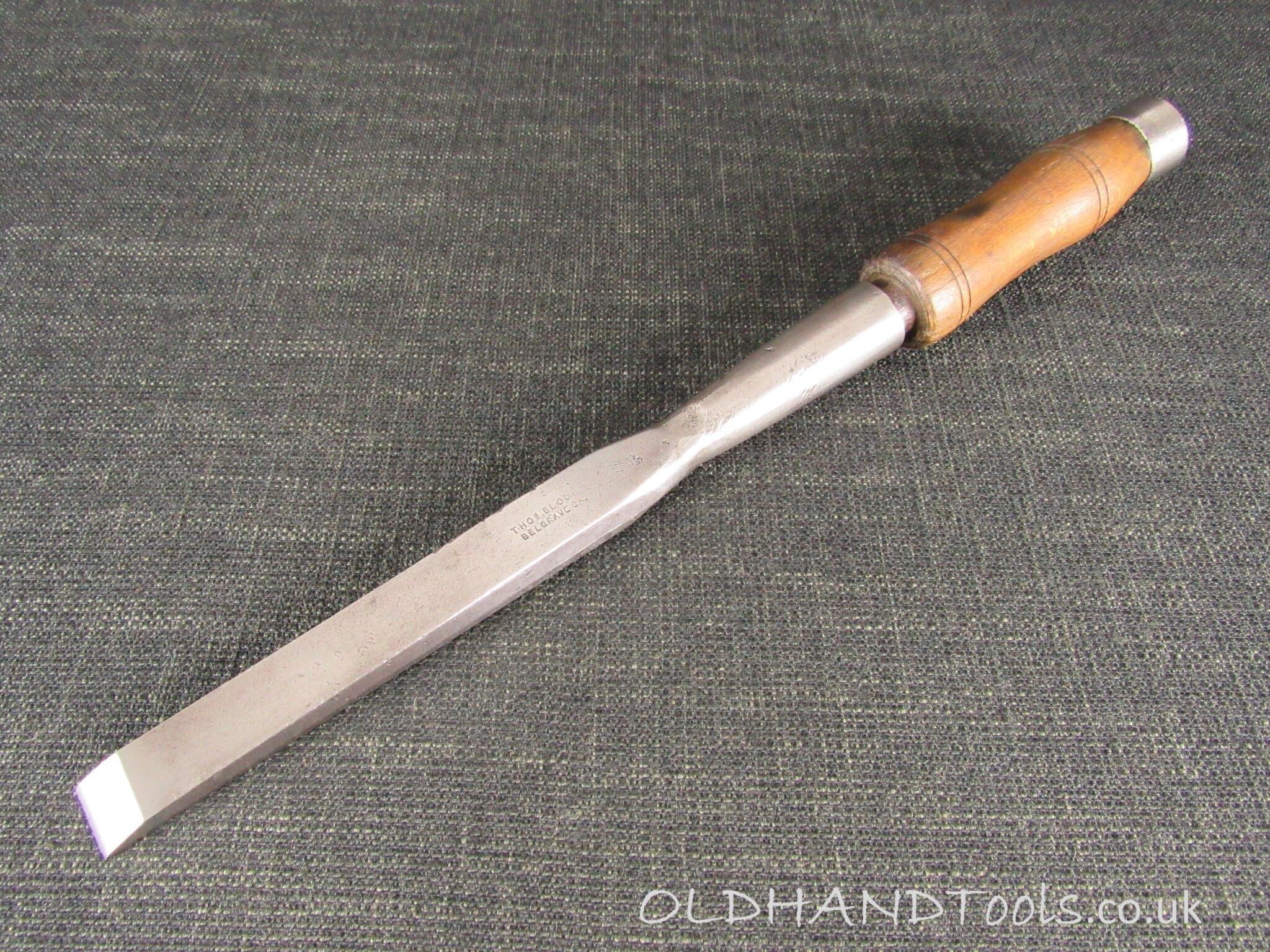 Heavy Laminated Socket Chisel by THOMAS BLOOR *SOLD*