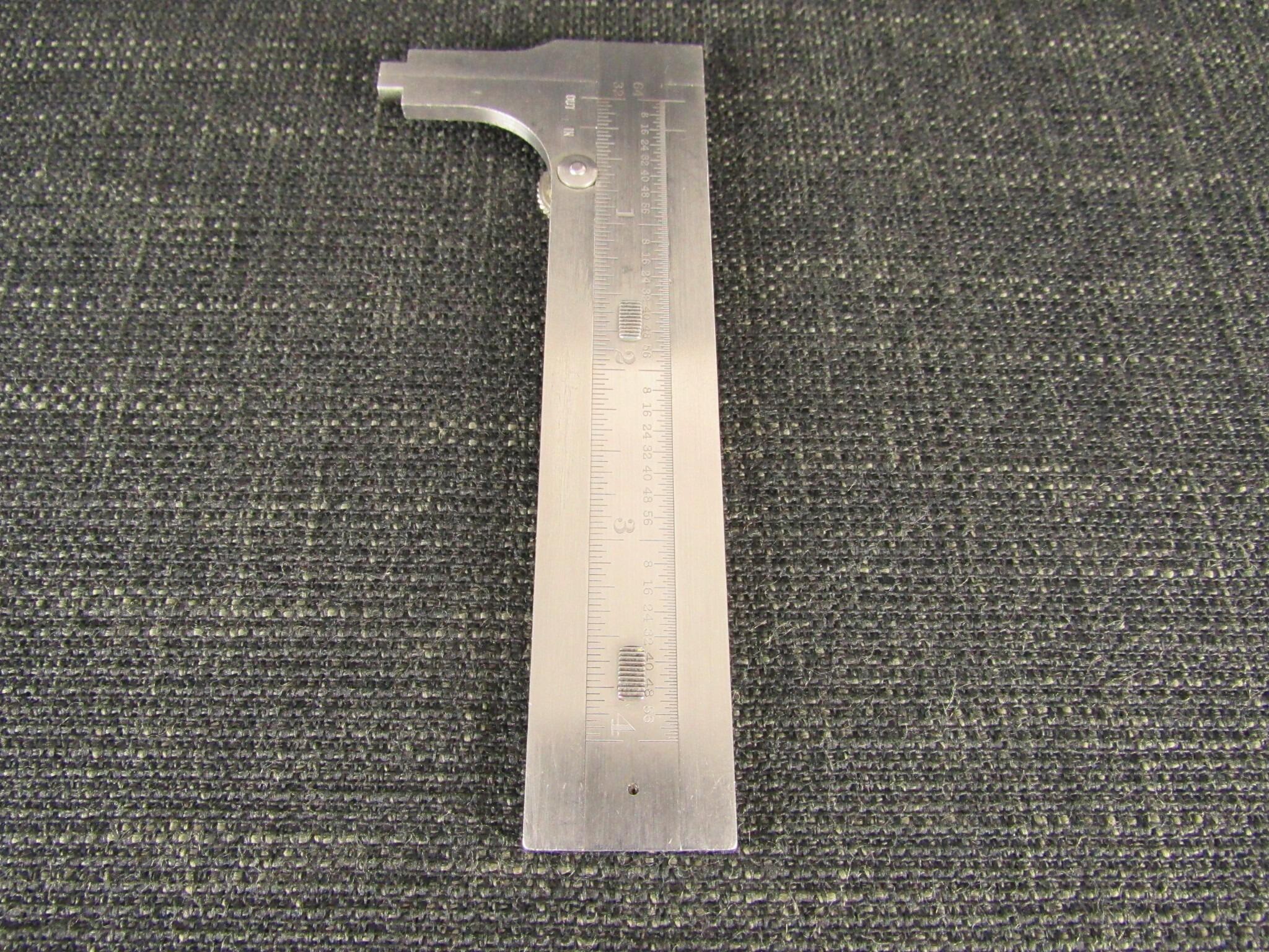 STARRETT 1025 Pocket Slide Rule Caliper - 5 inch *SOLD*