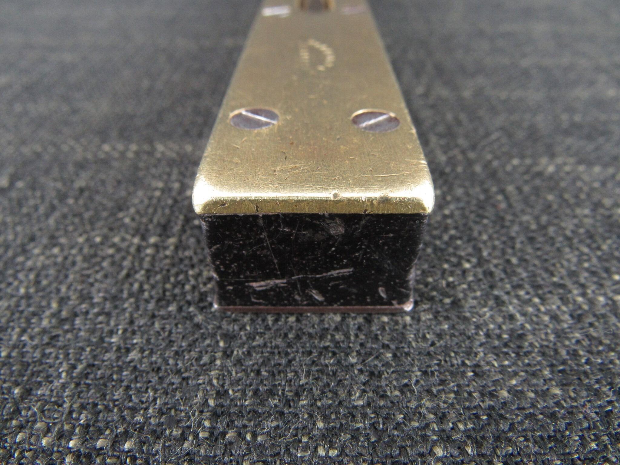 Unusual MARPLES 8 inch Rosewood Level with Steel Sole
