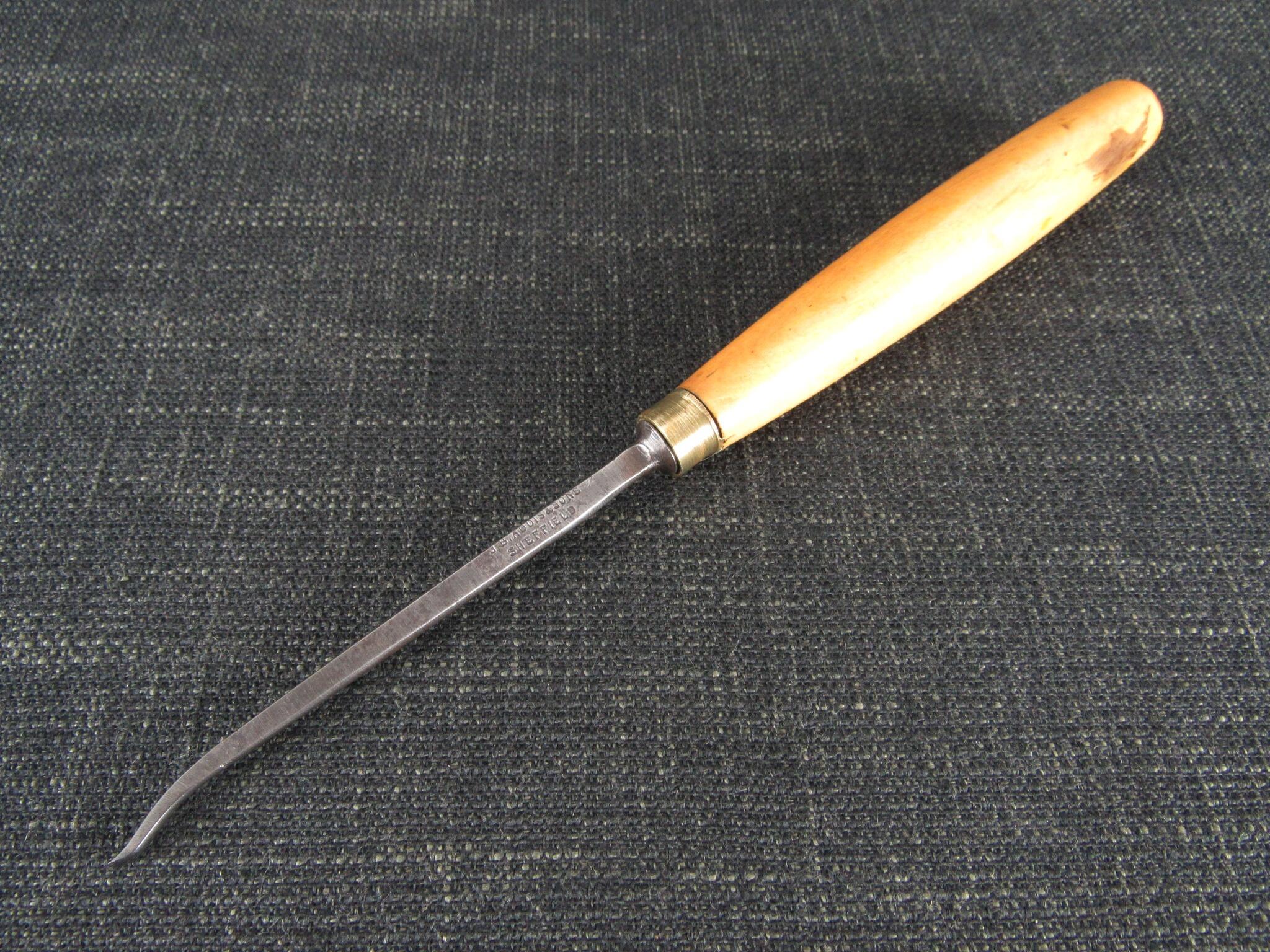 JB ADDIS 1/8 inch Spoon Carving Gouge - 9 Prize Medals
