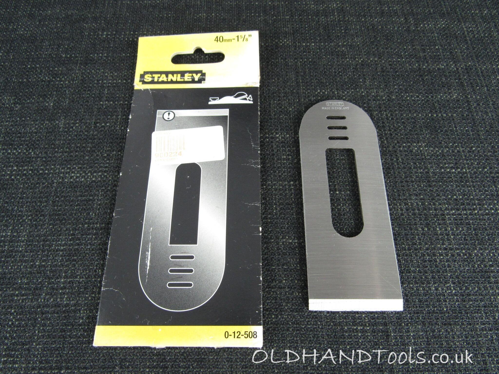 STANLEY 40mm or 1 5/8" Block Plane Blade - 0 12 508
