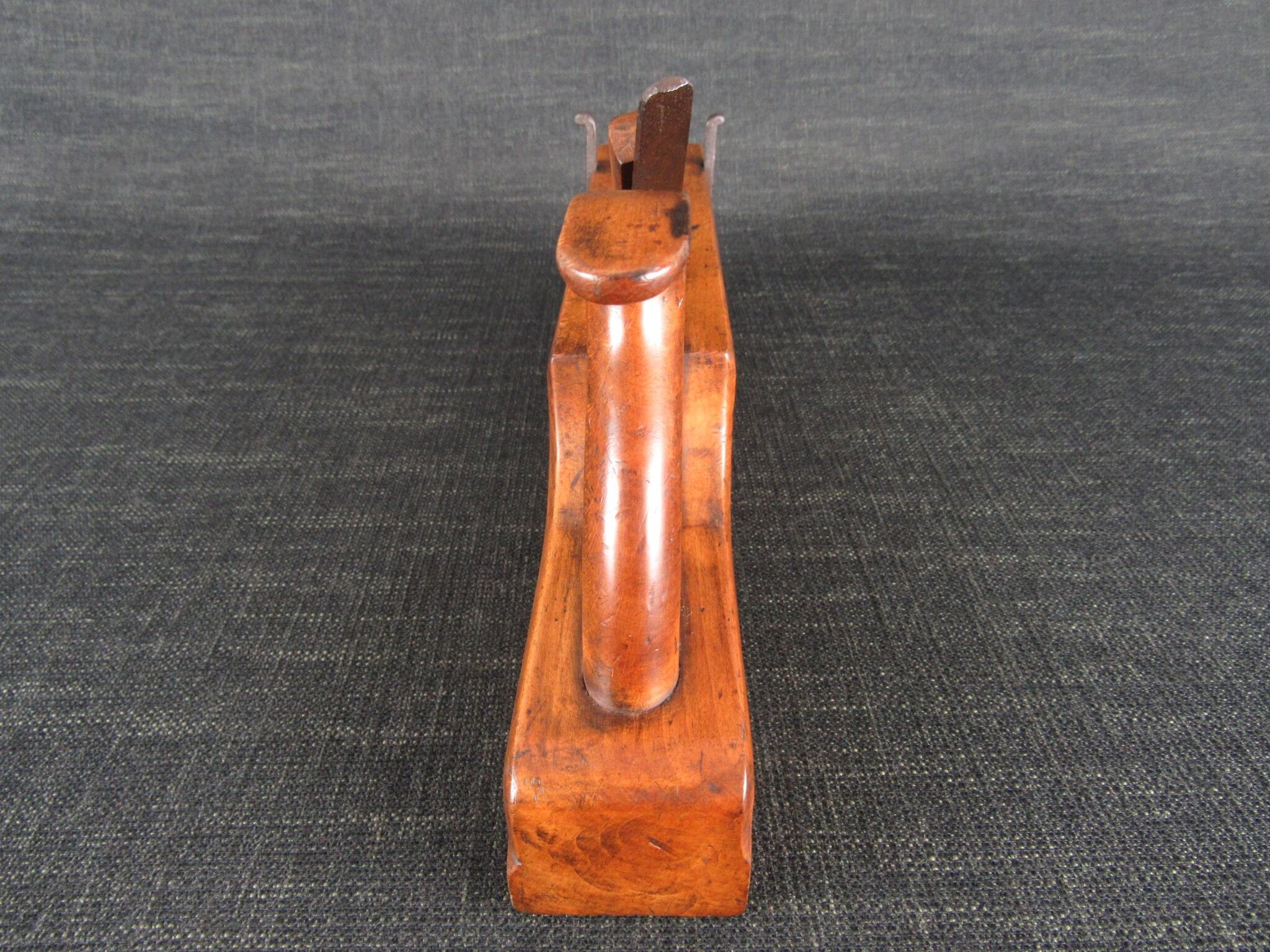 Impressive Large Handled Wooden Skew Rebate Plane *SOLD*