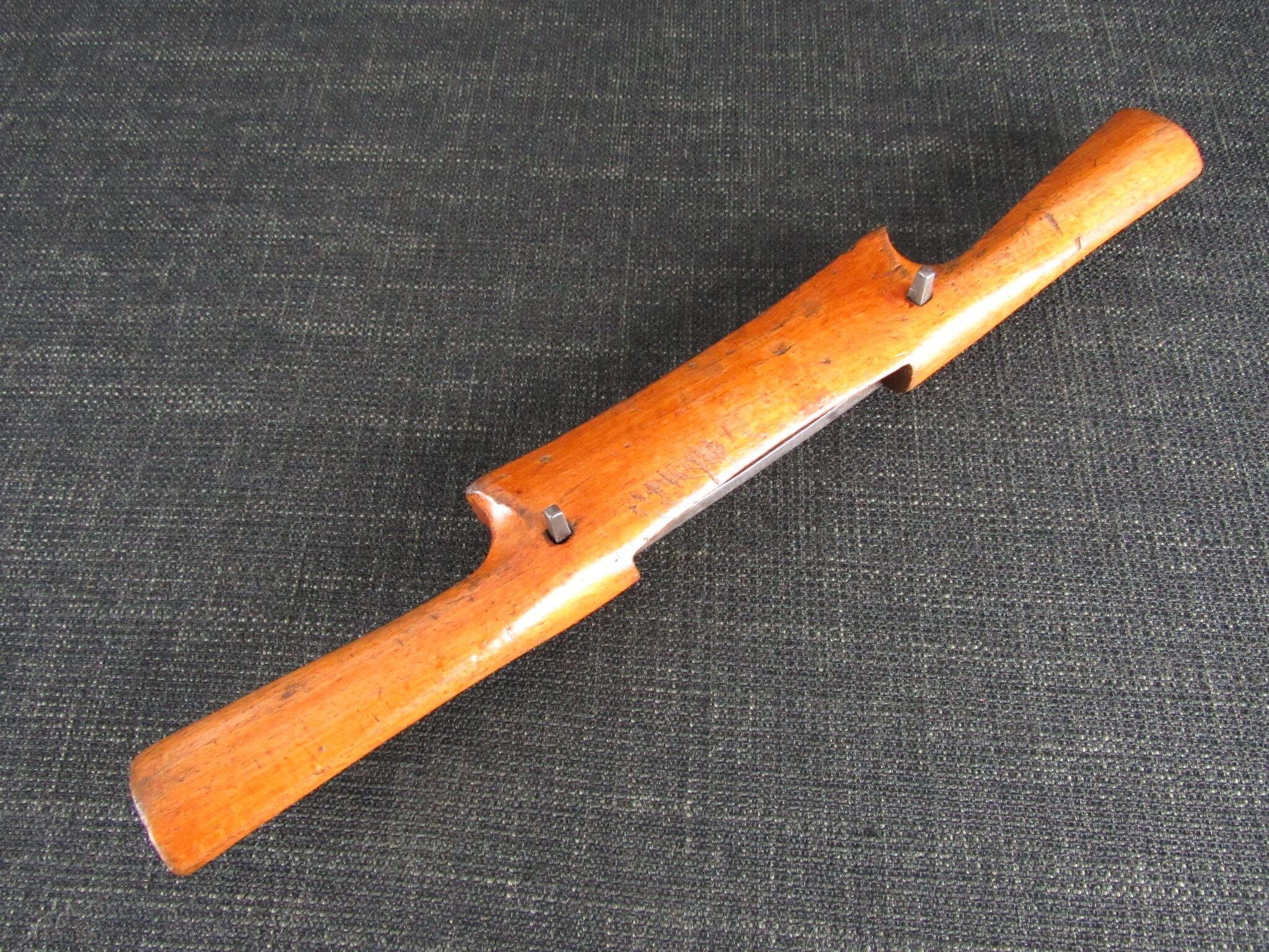 MARPLES Brass Plated Wooden Spokeshave *SOLD*