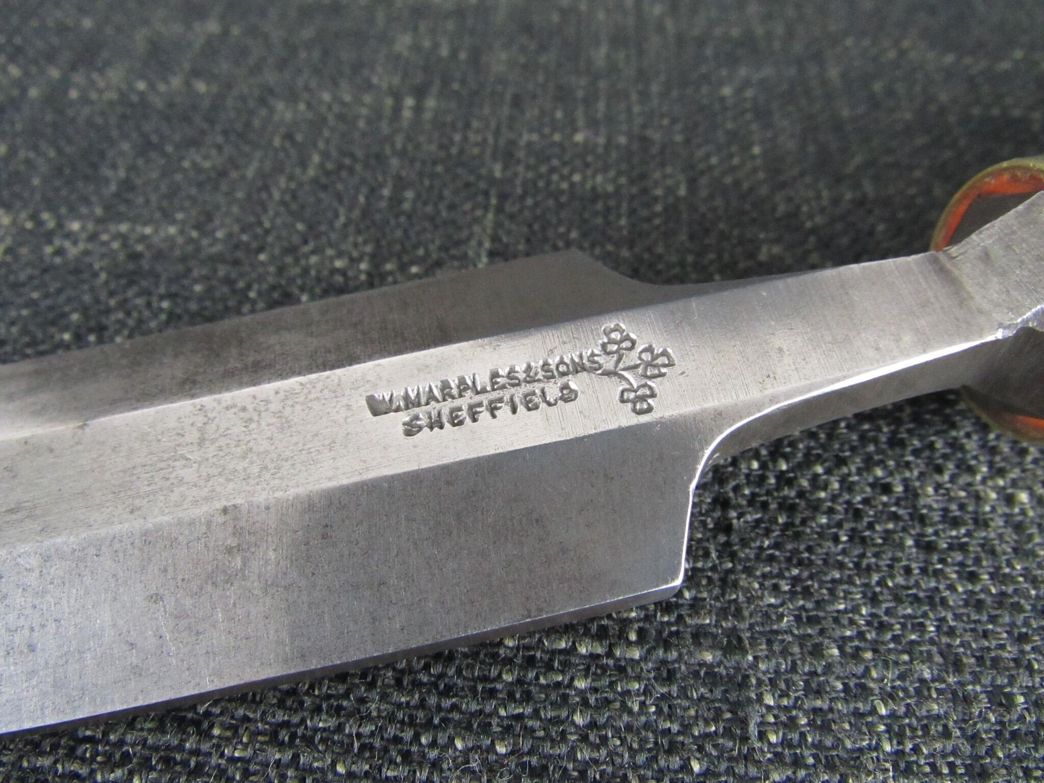 1 1/4 inch MARPLES Bevel Edge Chisel with Boxwood Handle