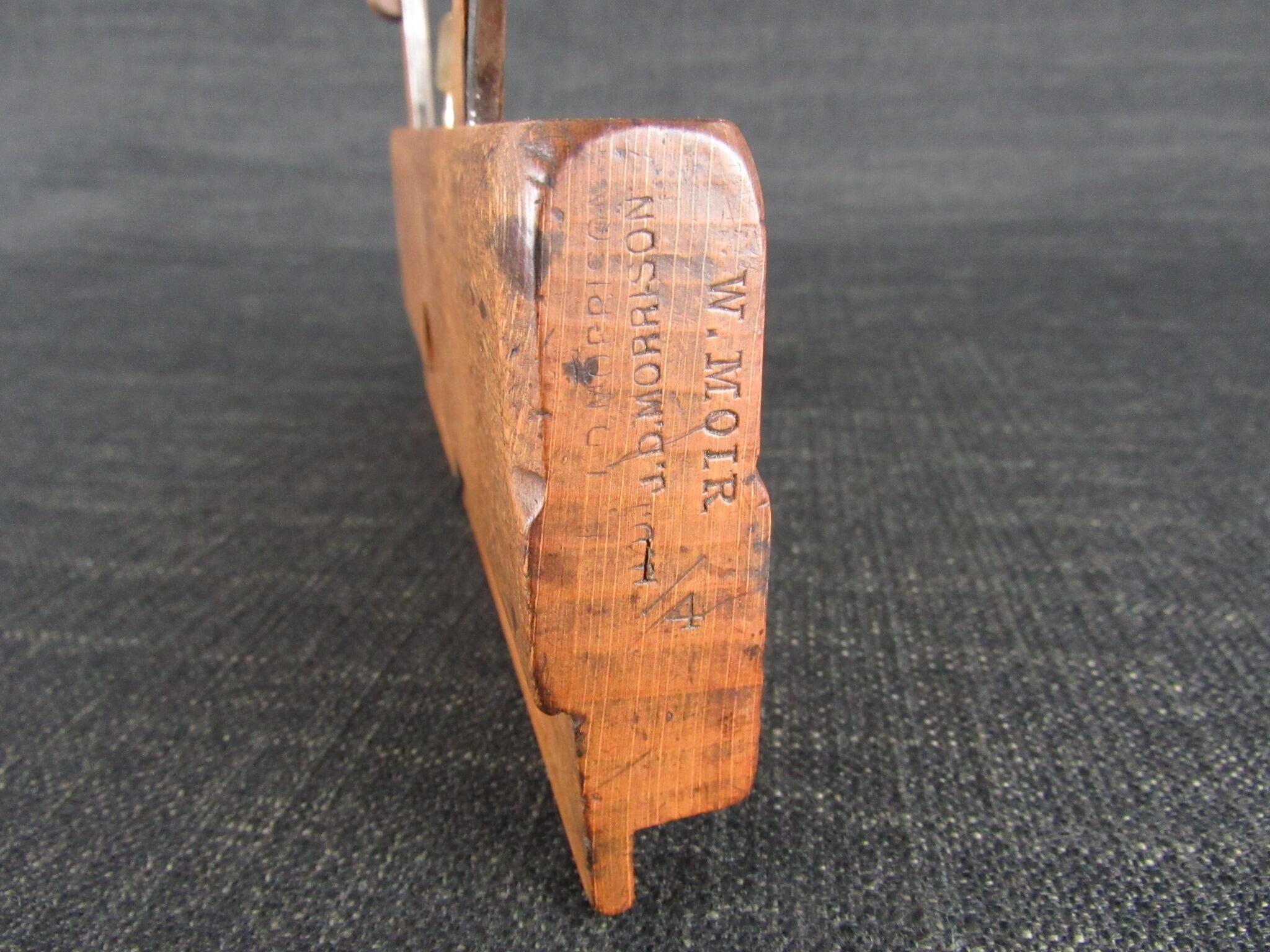 1/4 inch Wooden Dado Plane by MALLOCH *SOLD*