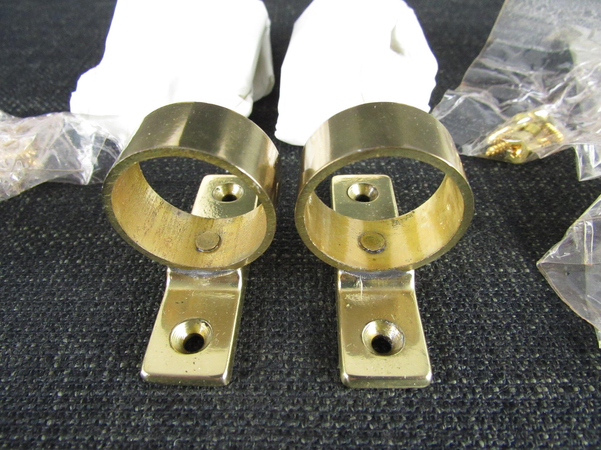 3 Pairs Brass Ring Sash Lifts - New Old Stock *SOLD*