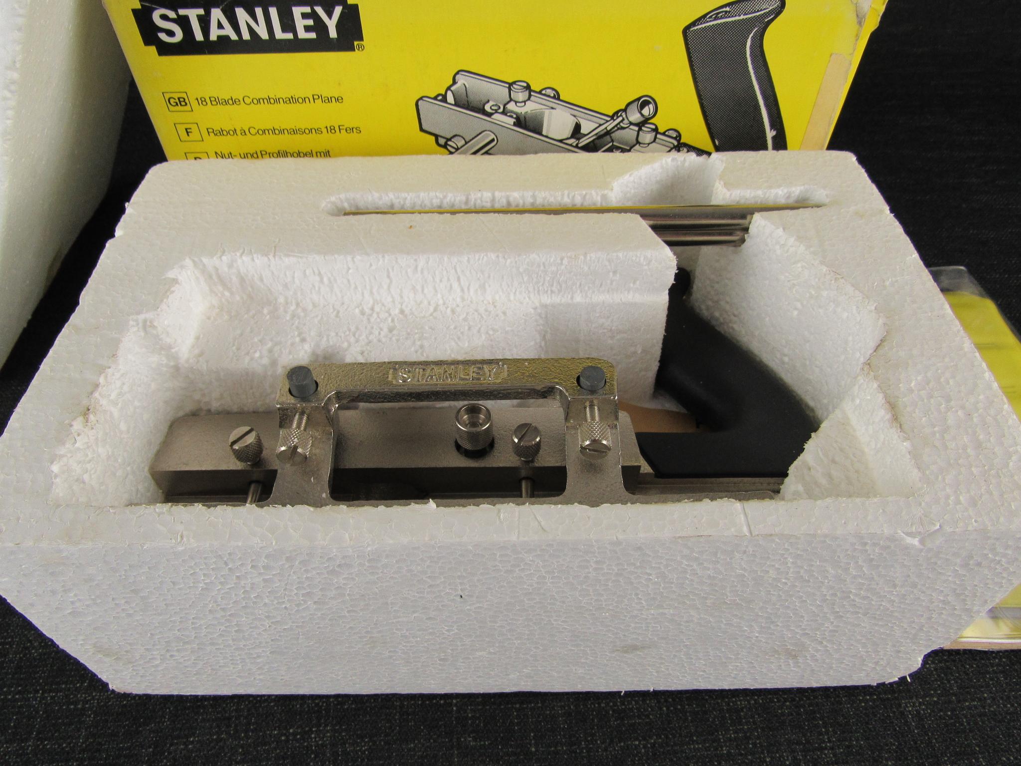 STANLEY 12-250 D Combination Plane with 22 Cutters *SOLD*