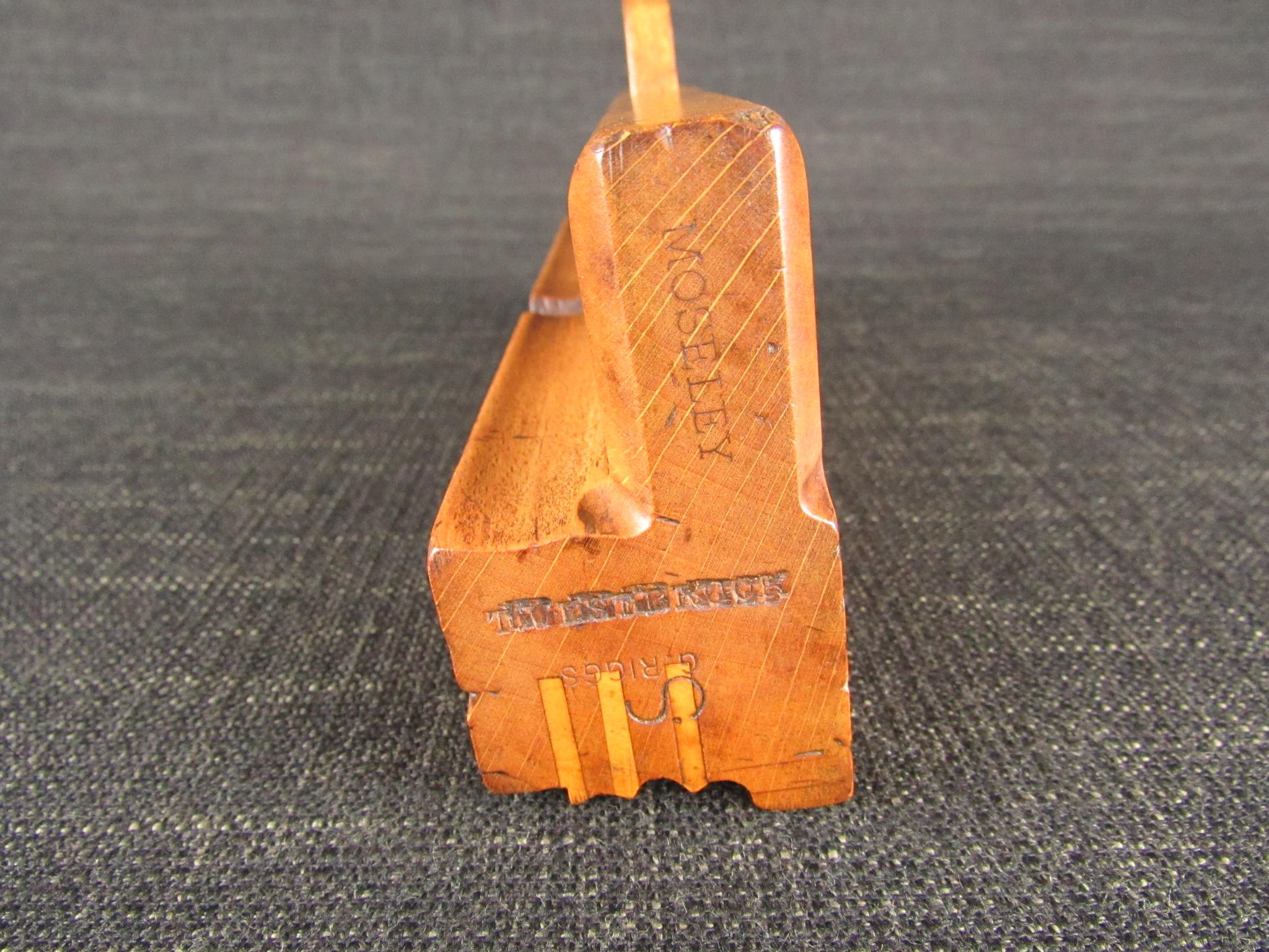 MOSELEY Triple Reed Moulding Plane *SOLD*