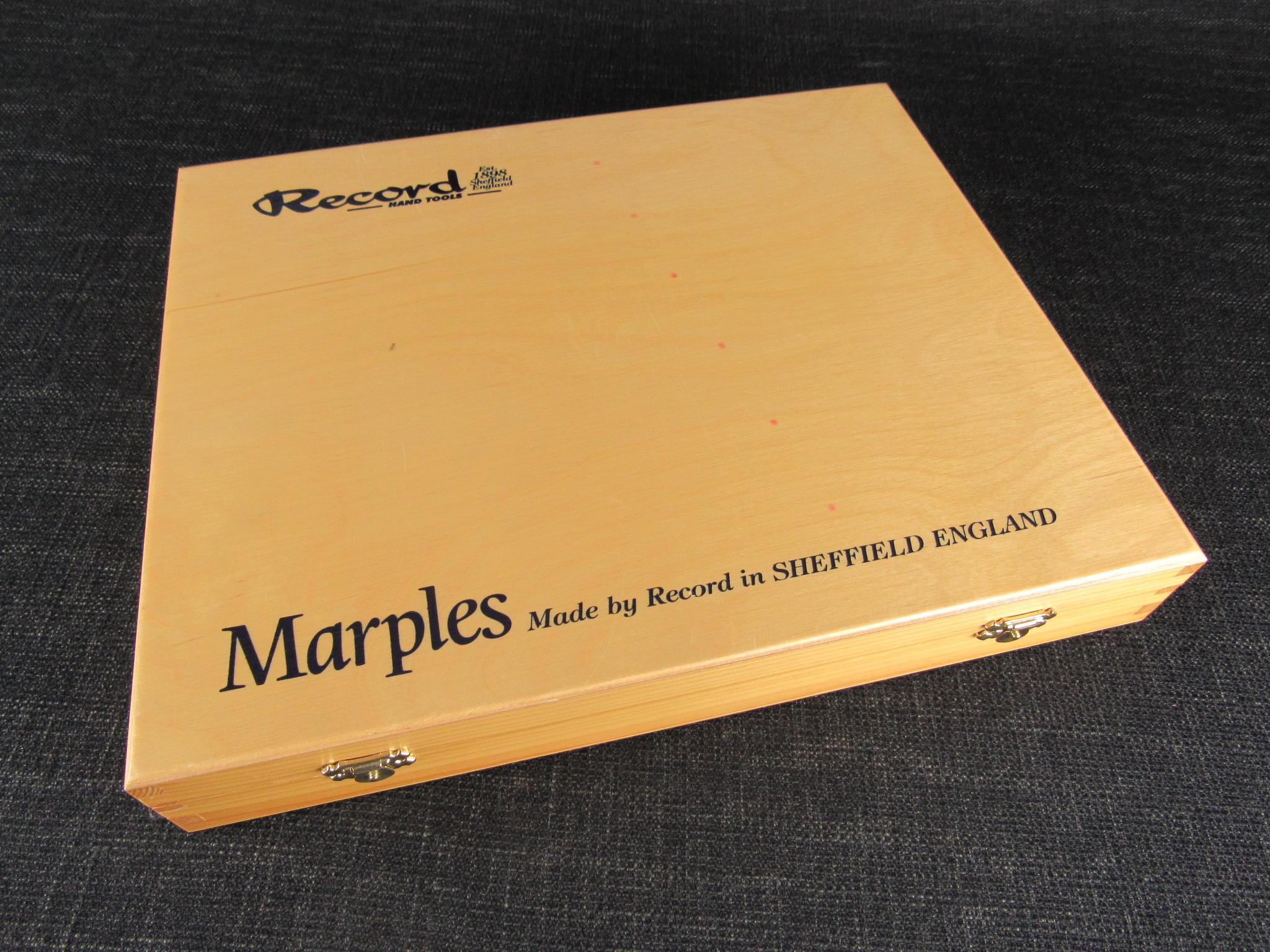 Boxed Set of 6 RECORD MARPLES Splitproof Bevel Edge Chisels - Hand ...