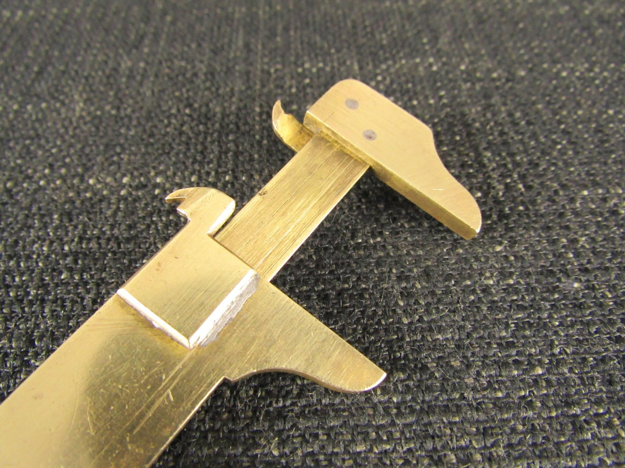 Small Brass Inside Outside Calipers *SOLD*