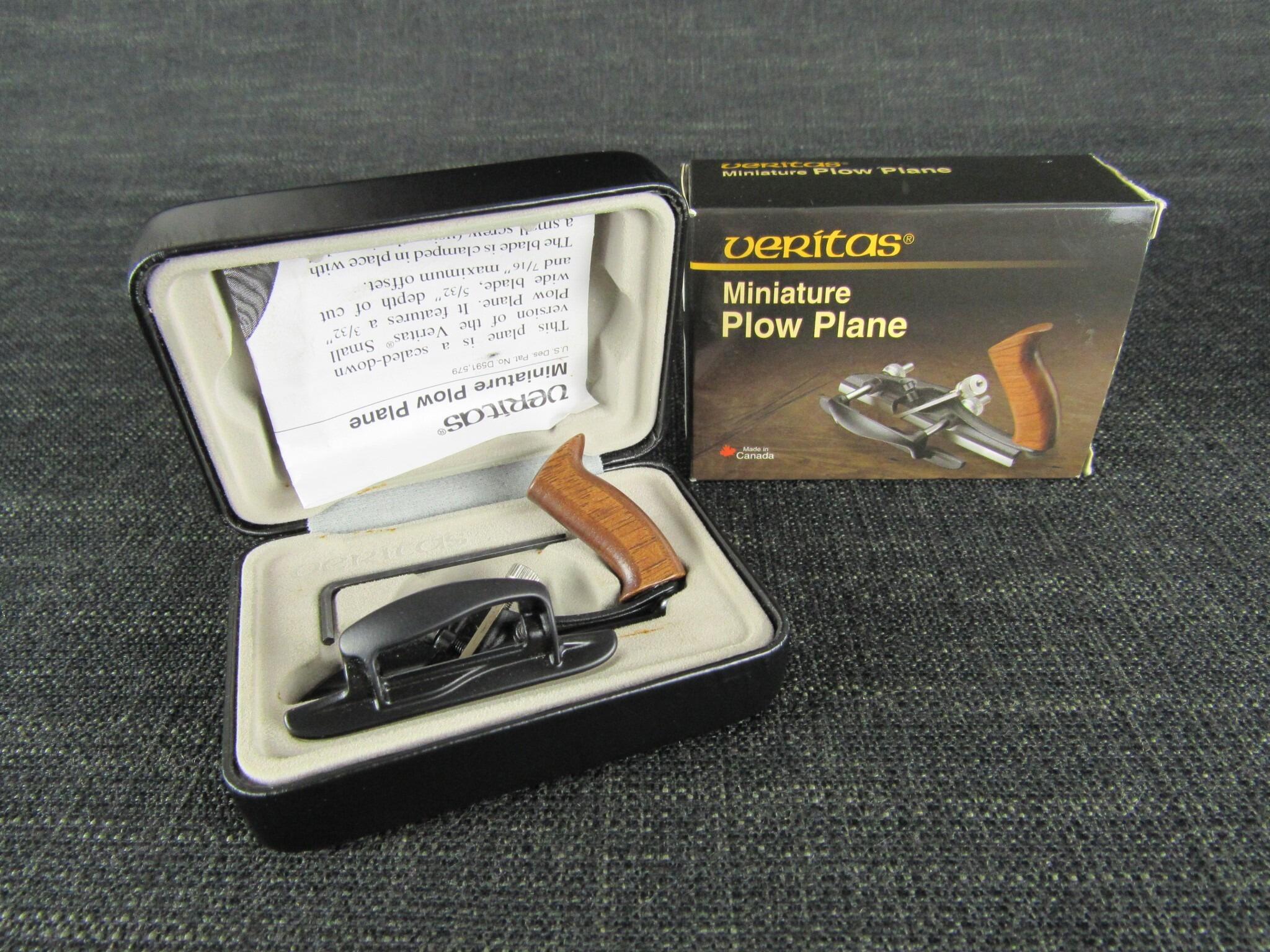 VERITAS Miniature Plough Plane *SOLD*