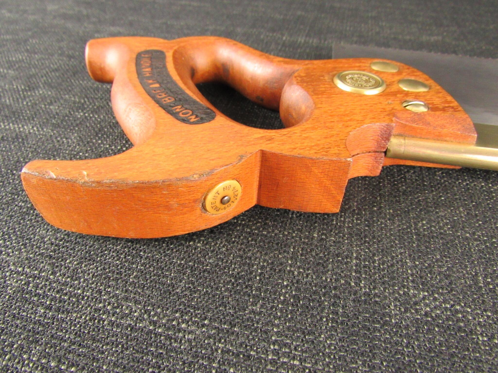 SPEAR & JACKSON No 52 Brass Back Saw - 14 inch *SOLD*