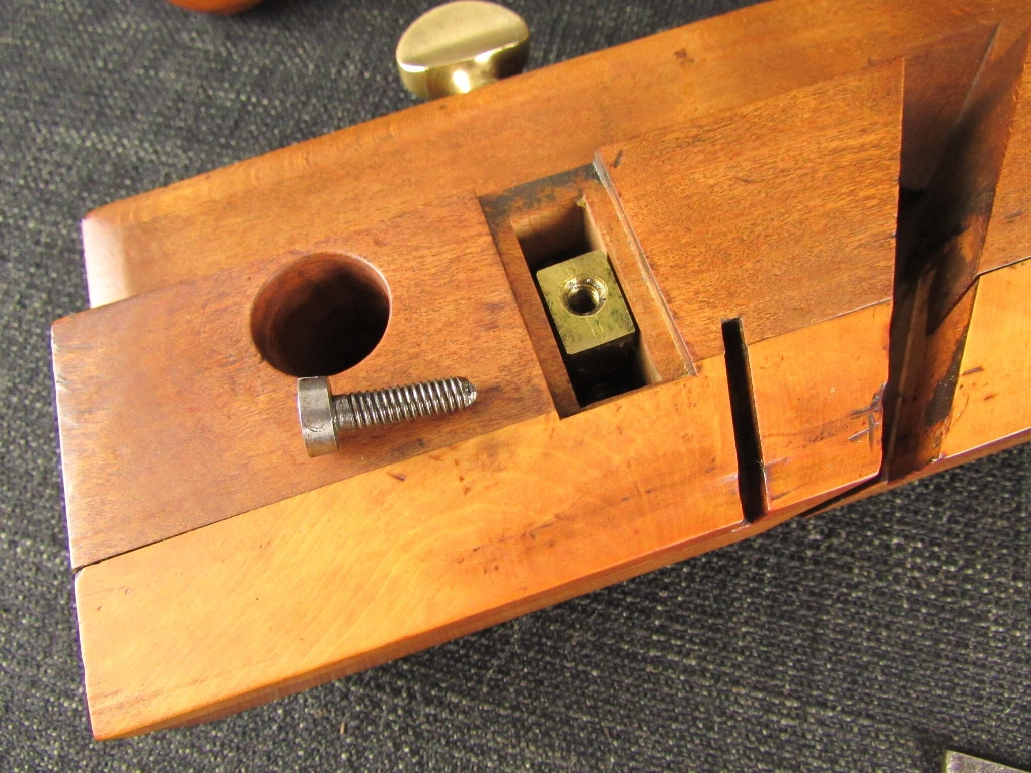 EASTWOOD Screw Stem Sash Fillister Plane - Filletster Plane *SOLD*