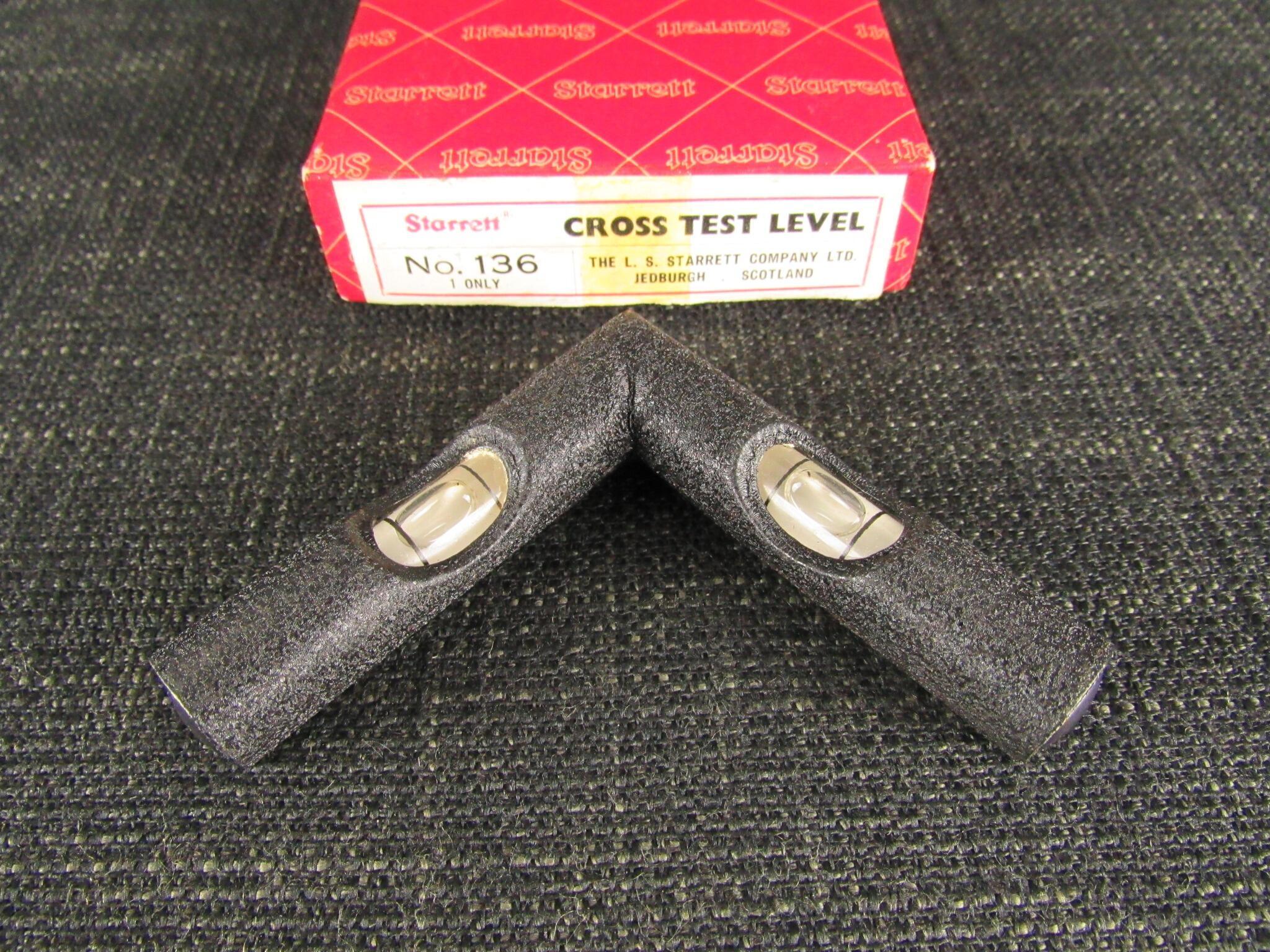 STARRETT 136 Cross Test Level *SOLD*