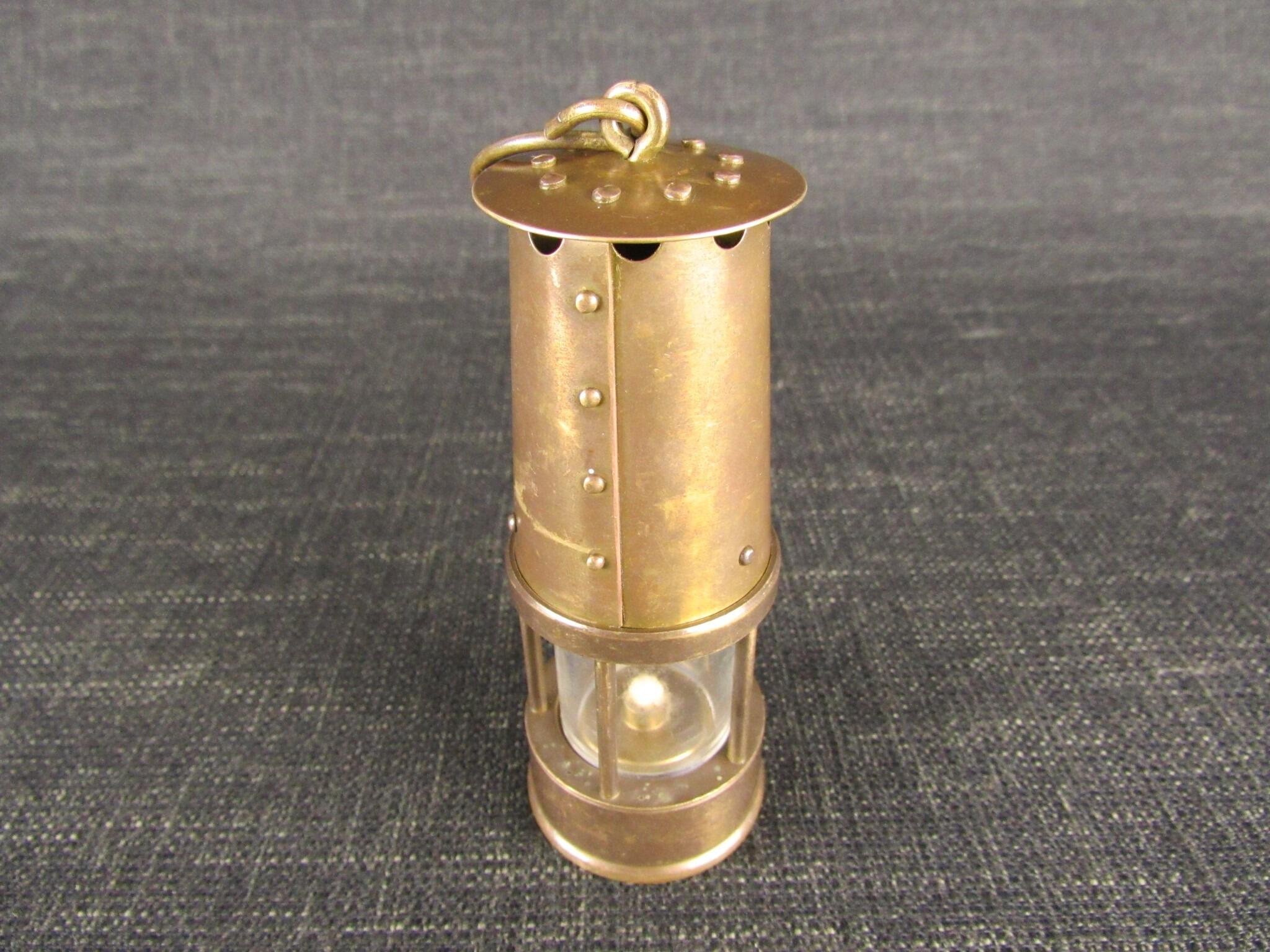 Miniature ECCLES Protector Lamp - Miners Lamp *SOLD*