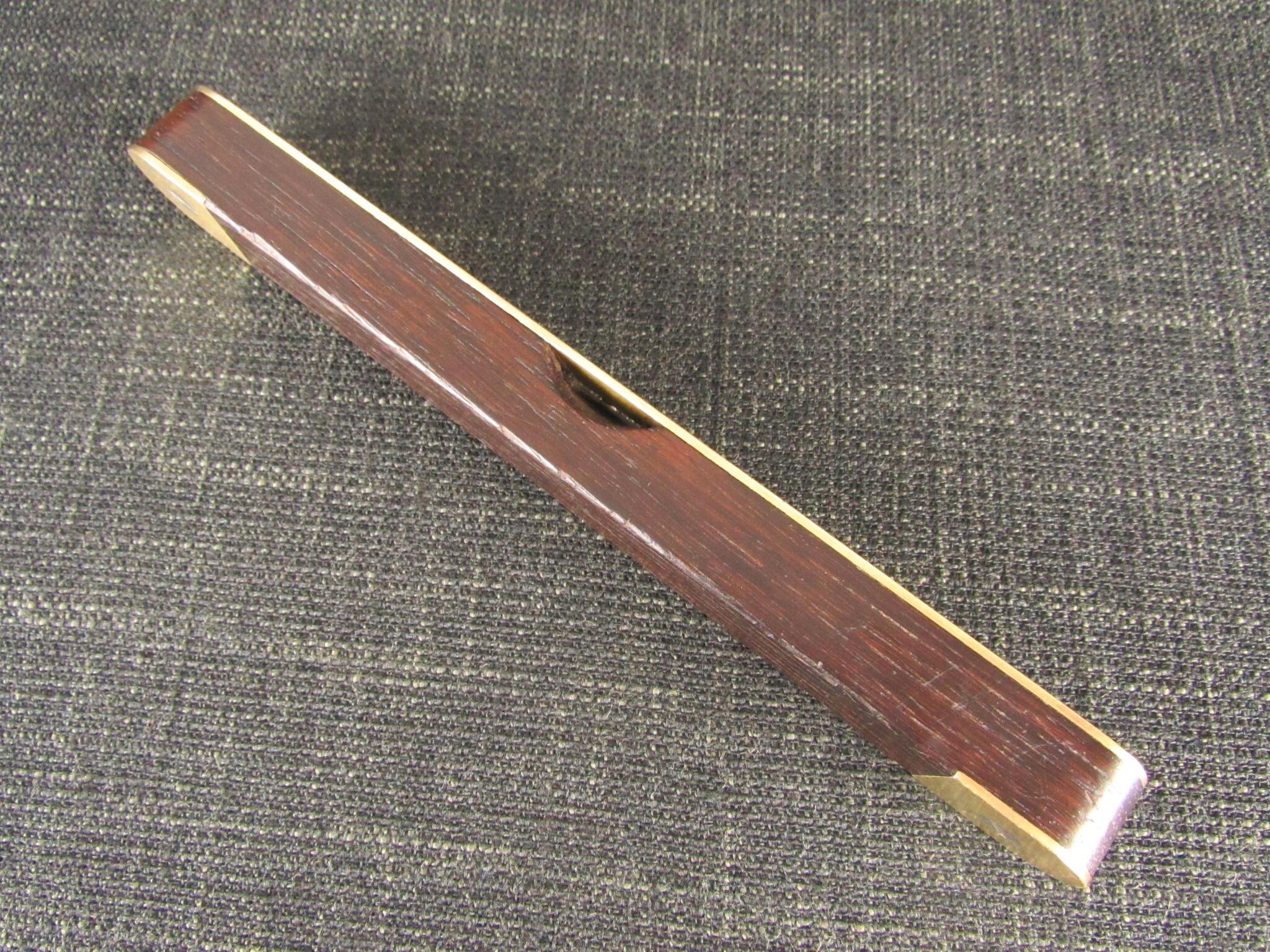 EDWARD PRESTON Rosewood Spirit Level - 8 inch *SOLD*